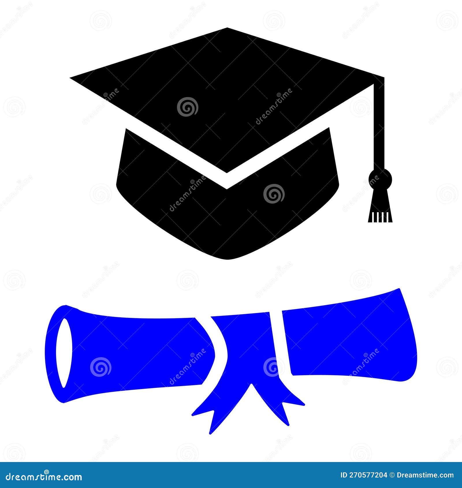 Masters Degree Icon stock illustration. Illustration of beautiful ...