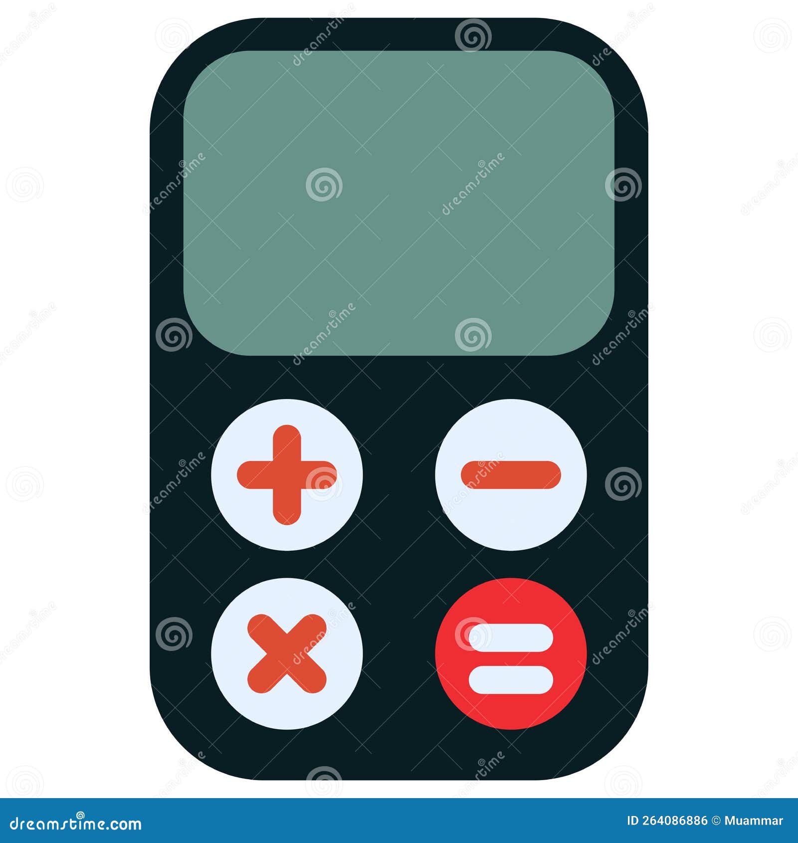 Math Calculator Icon. Calculator Sign Symbol Icon Vector Illustration ...