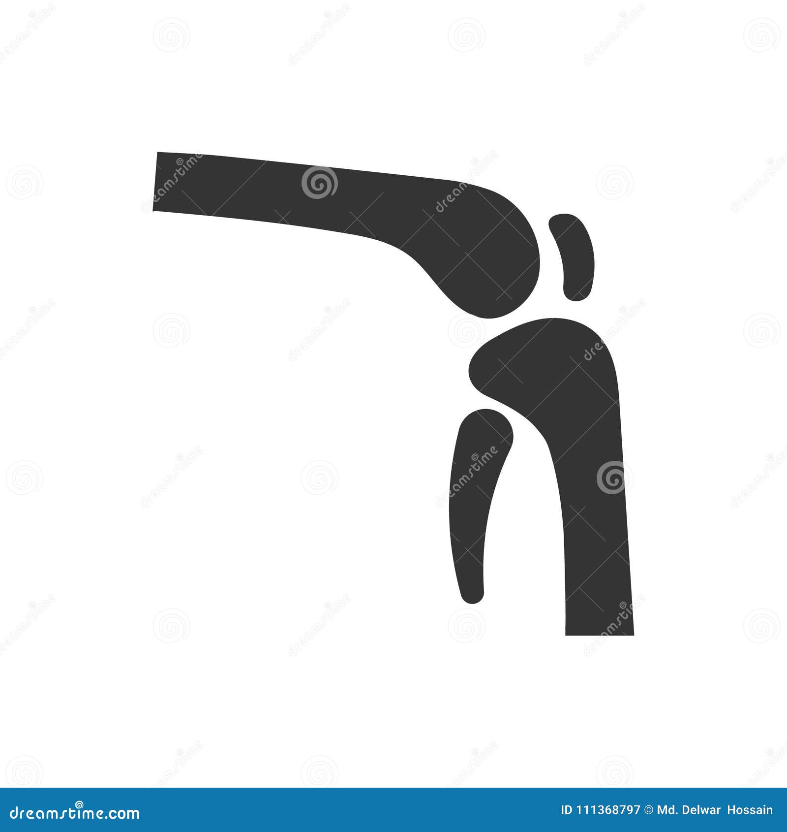 Orthopedics Icon stock vector. Illustration of symbol - 111368797