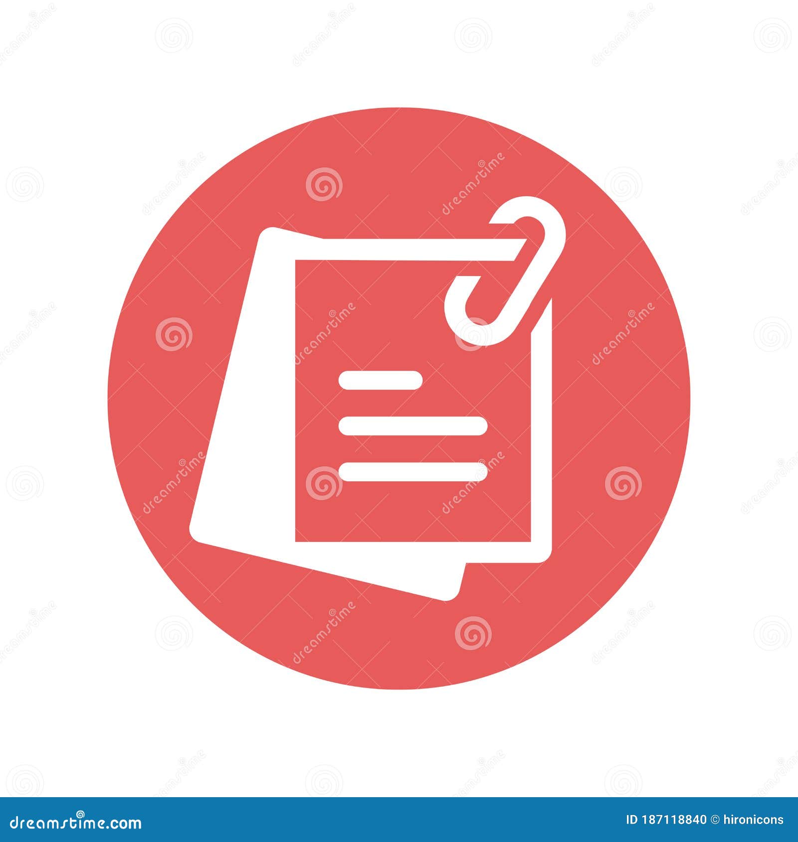 Post-it Notes, Sticky Note Vector Icon Stock Vector - Illustration of ...