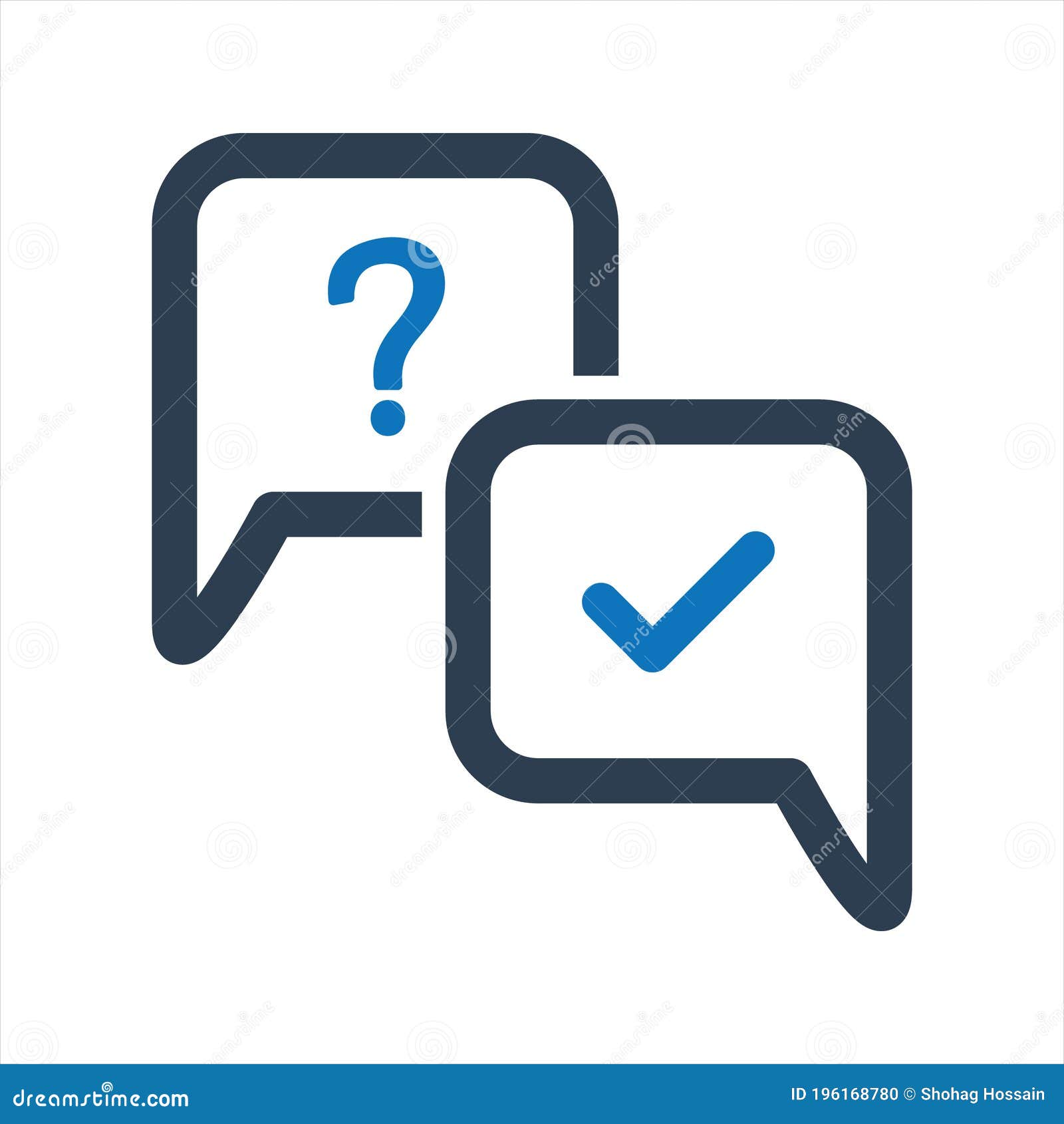 Question Answer Icon. Interview Question Icon.Question Answer Icon ...