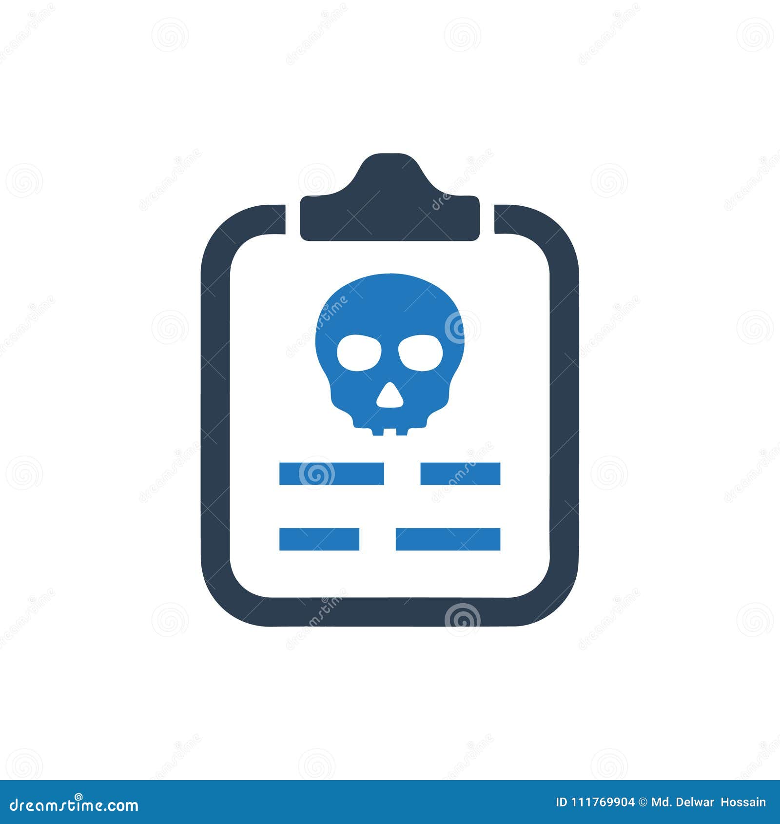 Spam report icon stock vector. Illustration of danger - 111769904