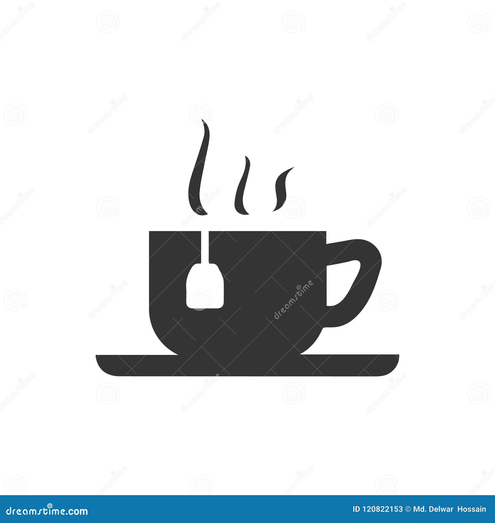 Tea Break Icon stock vector. Illustration of reload - 120822153