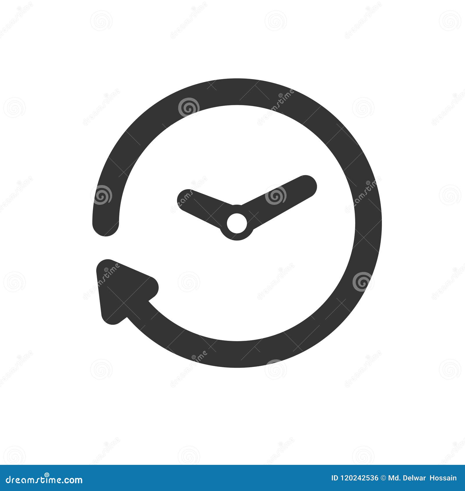 Time, Planning Icon stock vector. Illustration of symbol - 120242536