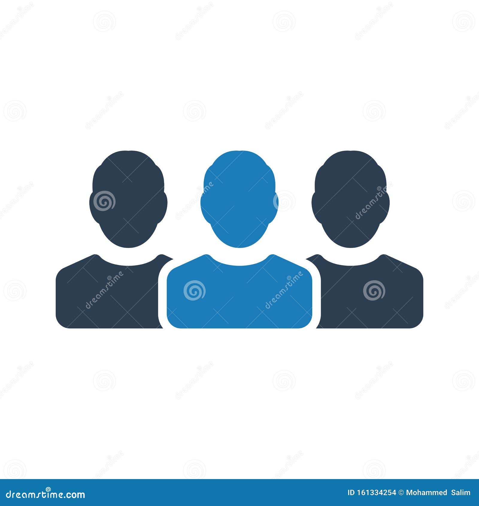 User Group, Community Vector Icon Stock Vector - Illustration of ...