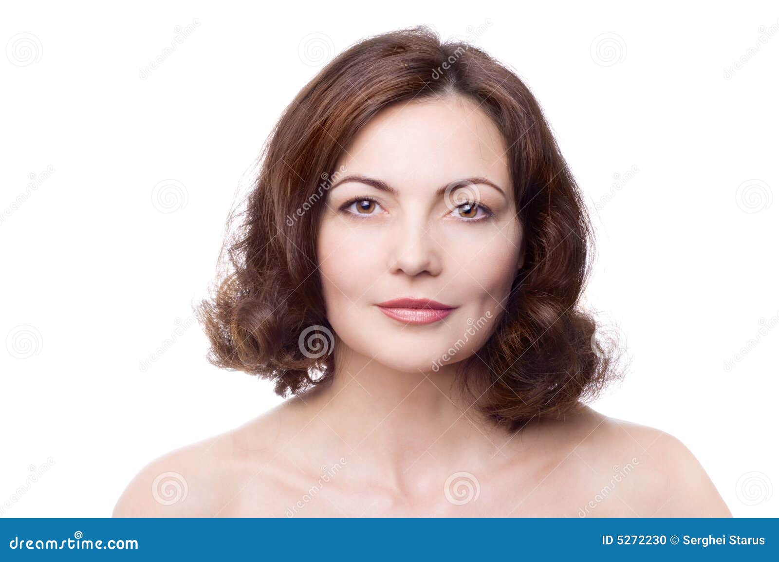 Beautiful Middle-aged Woman Stock Photo - Image of bare, brown: 5272230 Beautiful Middle-aged Woman Stock Photo - Image of bare, brown: 5272230