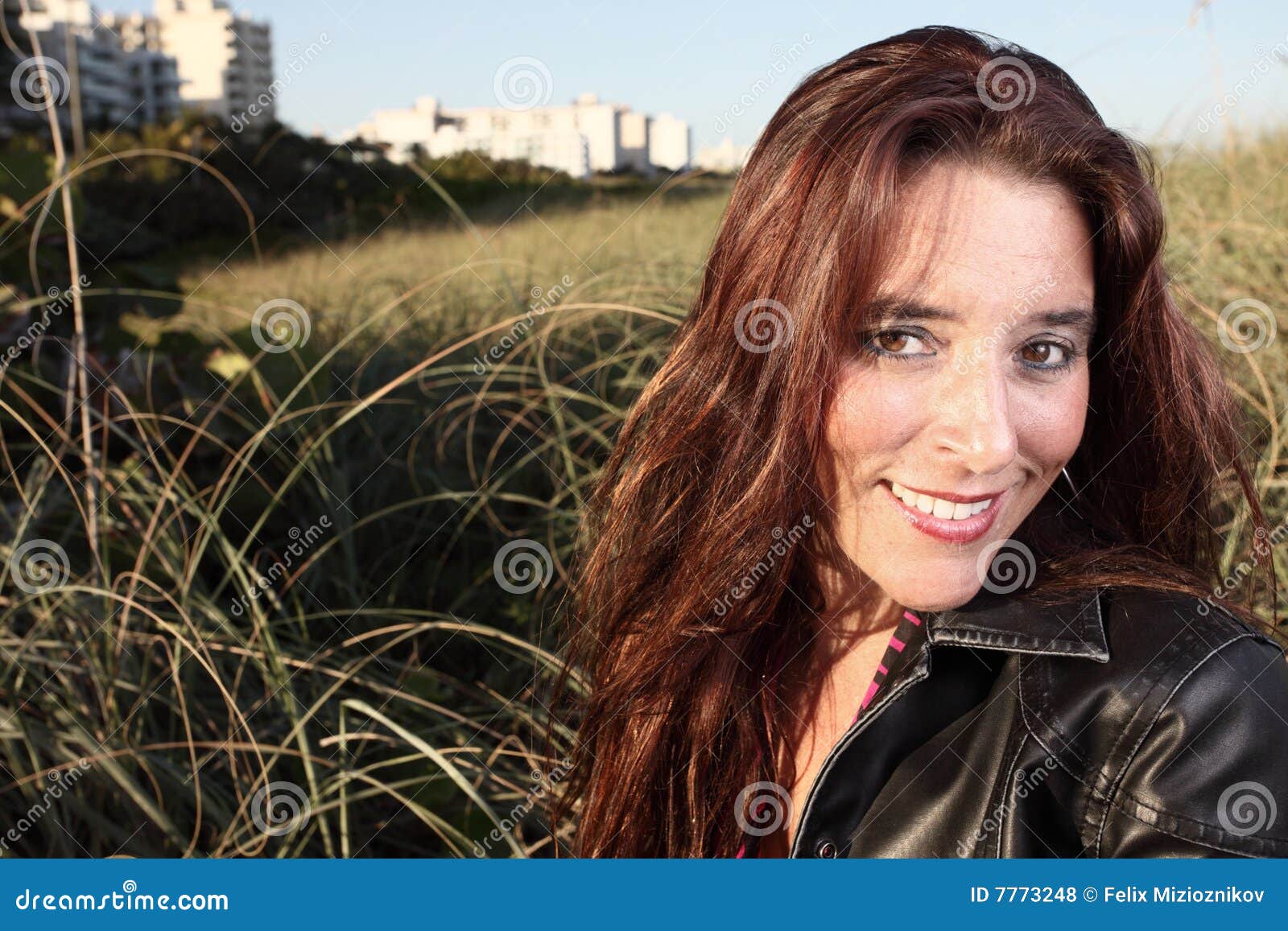 Beautiful Middle Aged Woman Stock Photo - Image of expressing, face ...