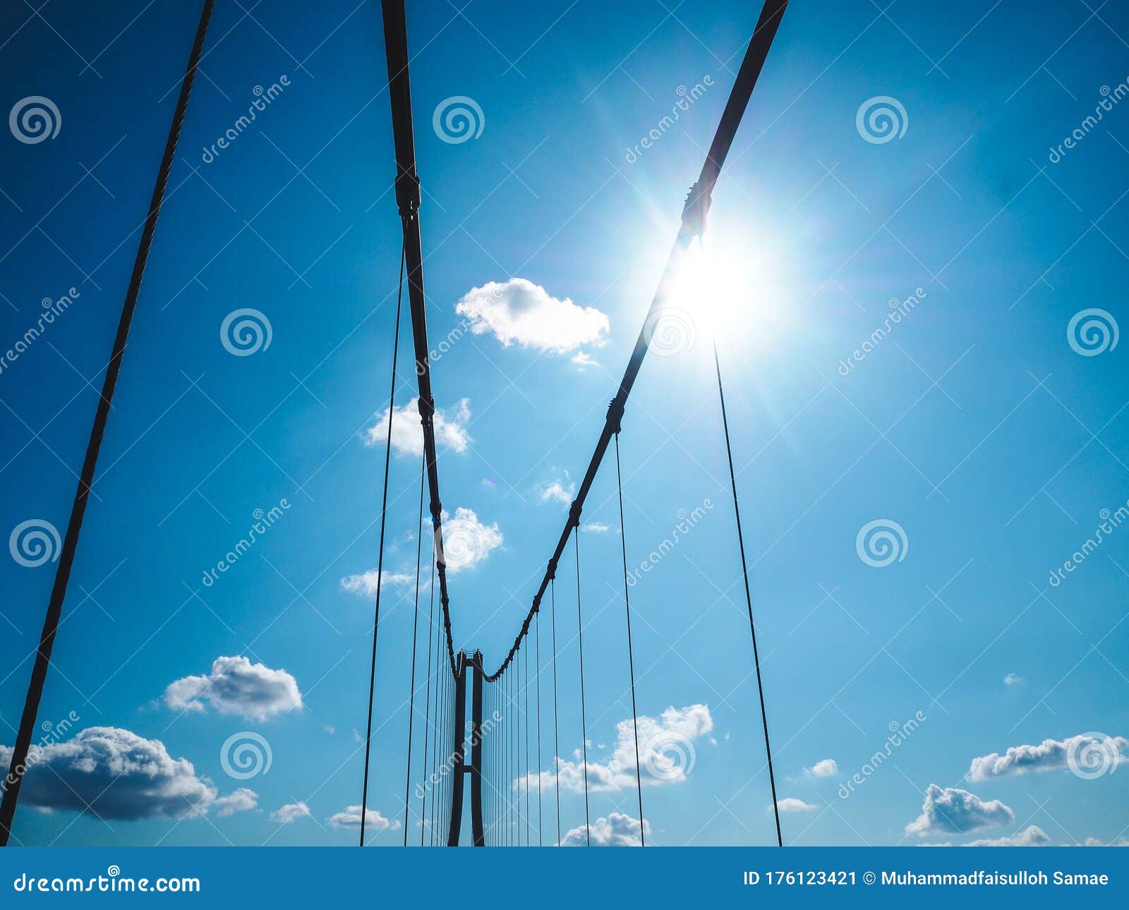 Beautiful Mishima Skywalk with Blue Sky in Japan Stock Image - Image of ...