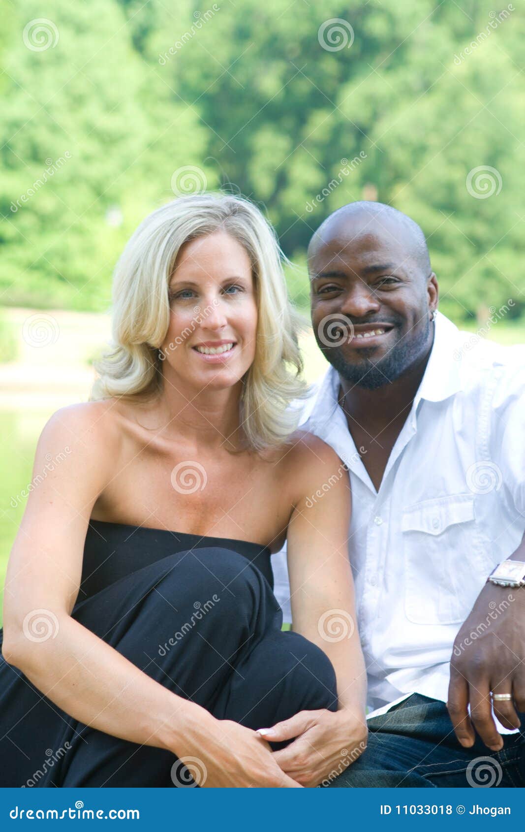 A Beautiful Mixed Race Couple Stock Photo - Image of lovers, black ...