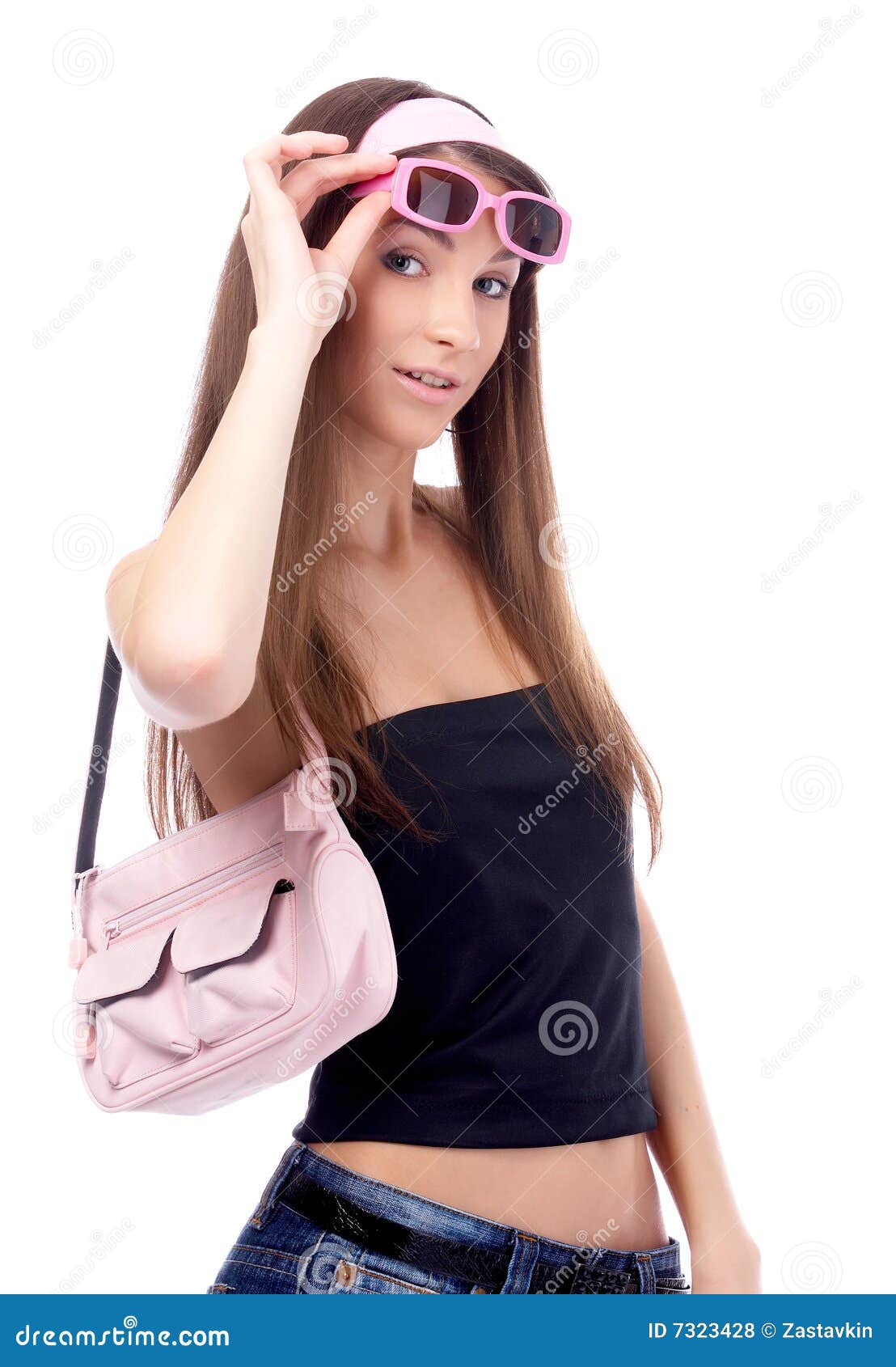 Beautiful model stock photo. Image of lady, cute, caucasian - 7323428