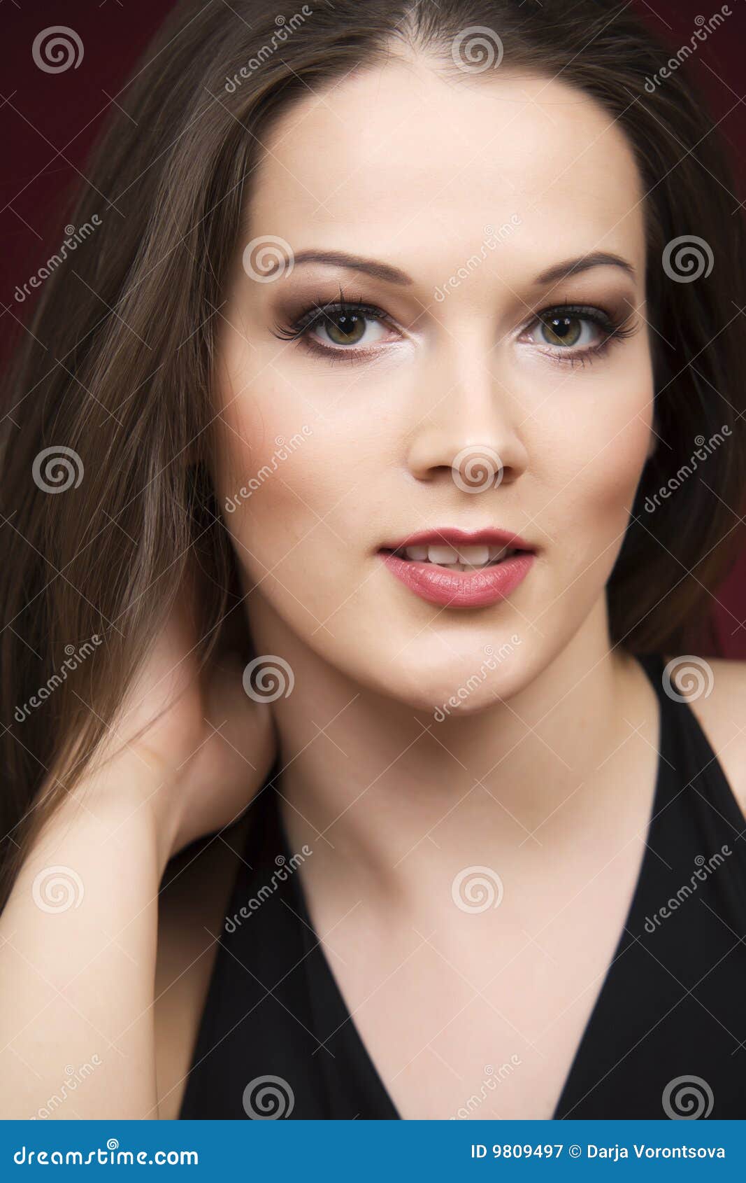 Beautiful model stock image. Image of rest, beautiful - 9809497