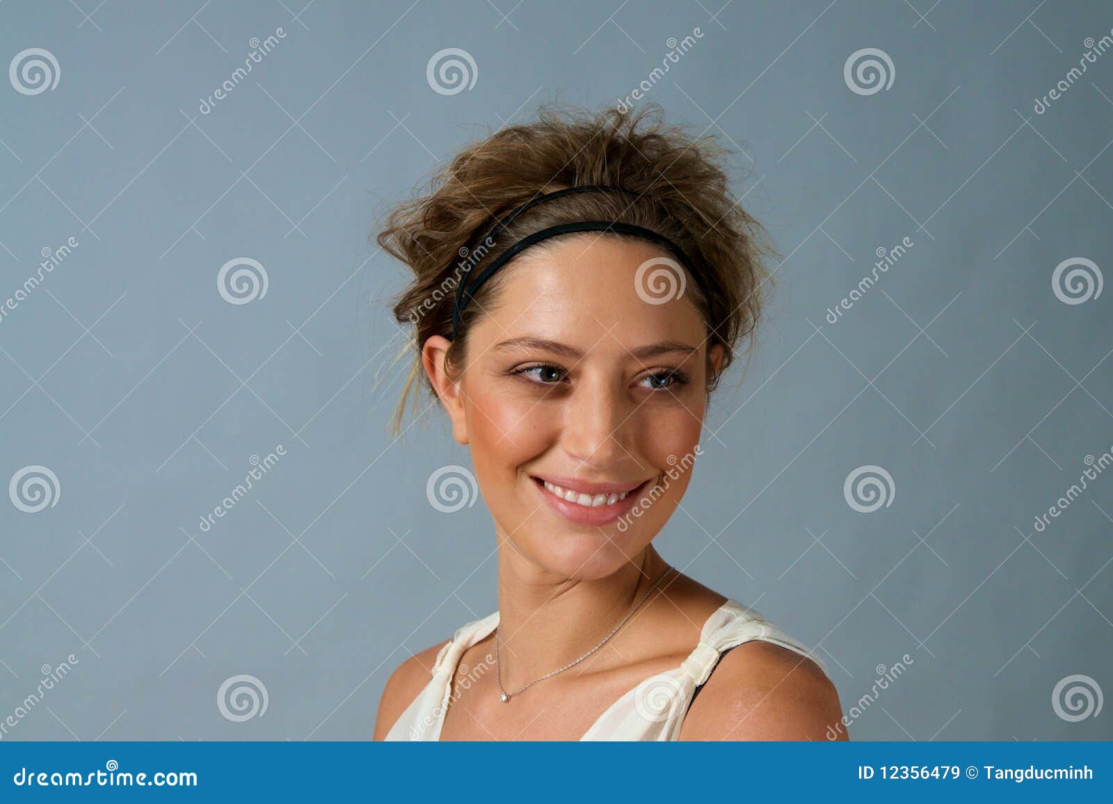 Beautiful Model portrait stock image. Image of posing - 12356479