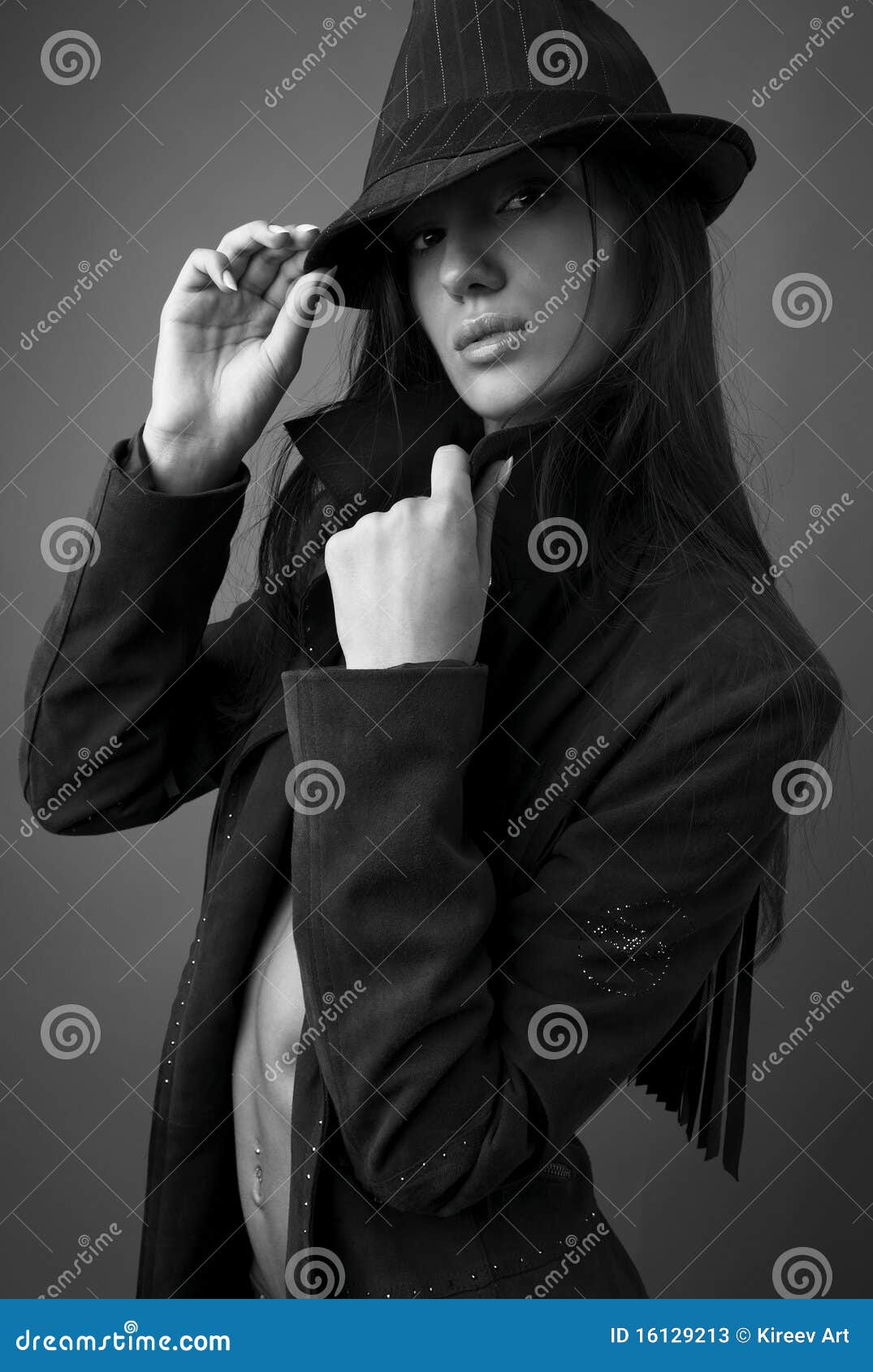 Beautiful model posing stock image. Image of healthy - 16129213