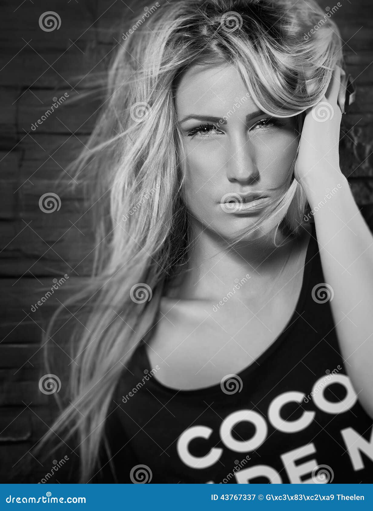 Beautiful model stock image. Image of woman, look, model - 43767337
