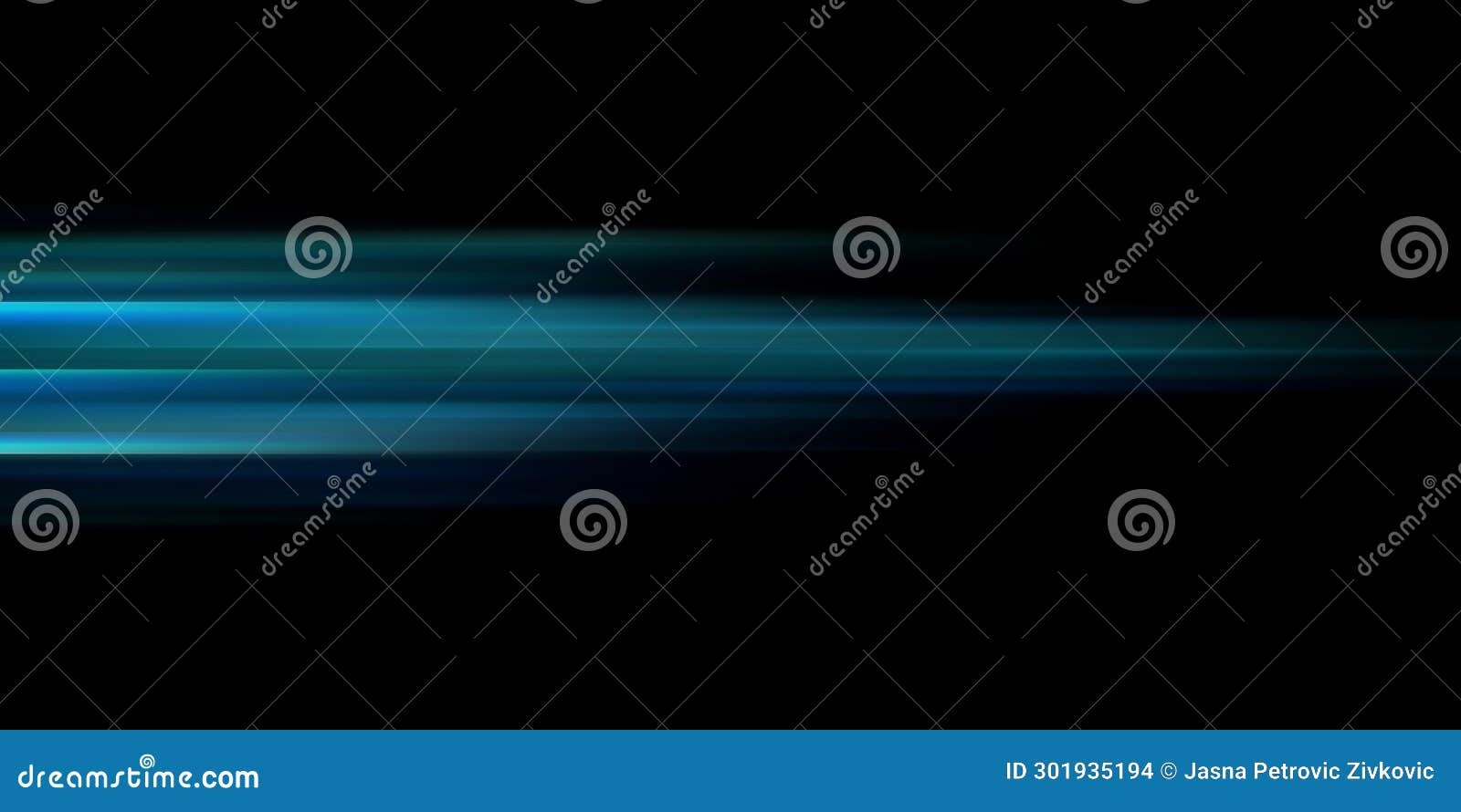 Modern Abstract Blue High-speed Light Effect. Technology Futuristic ...