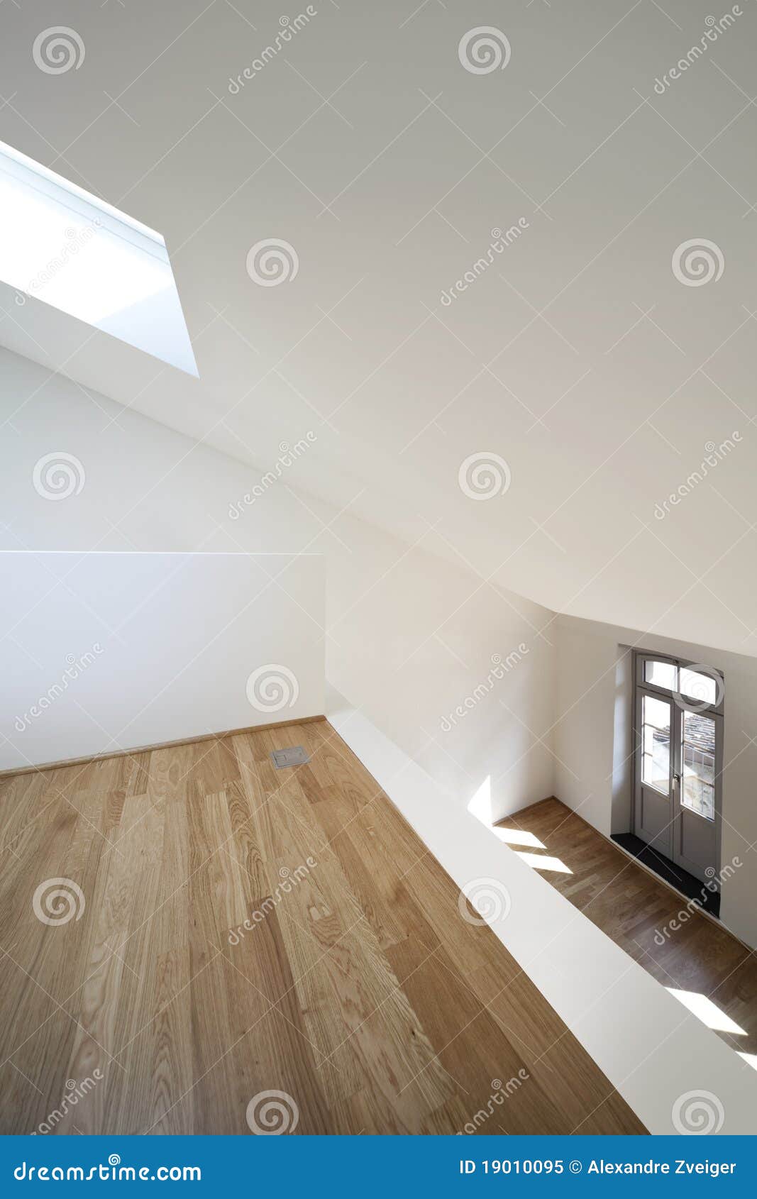 Beautiful Modern Apartment, Loft Duplex Stock Image - Image of ...