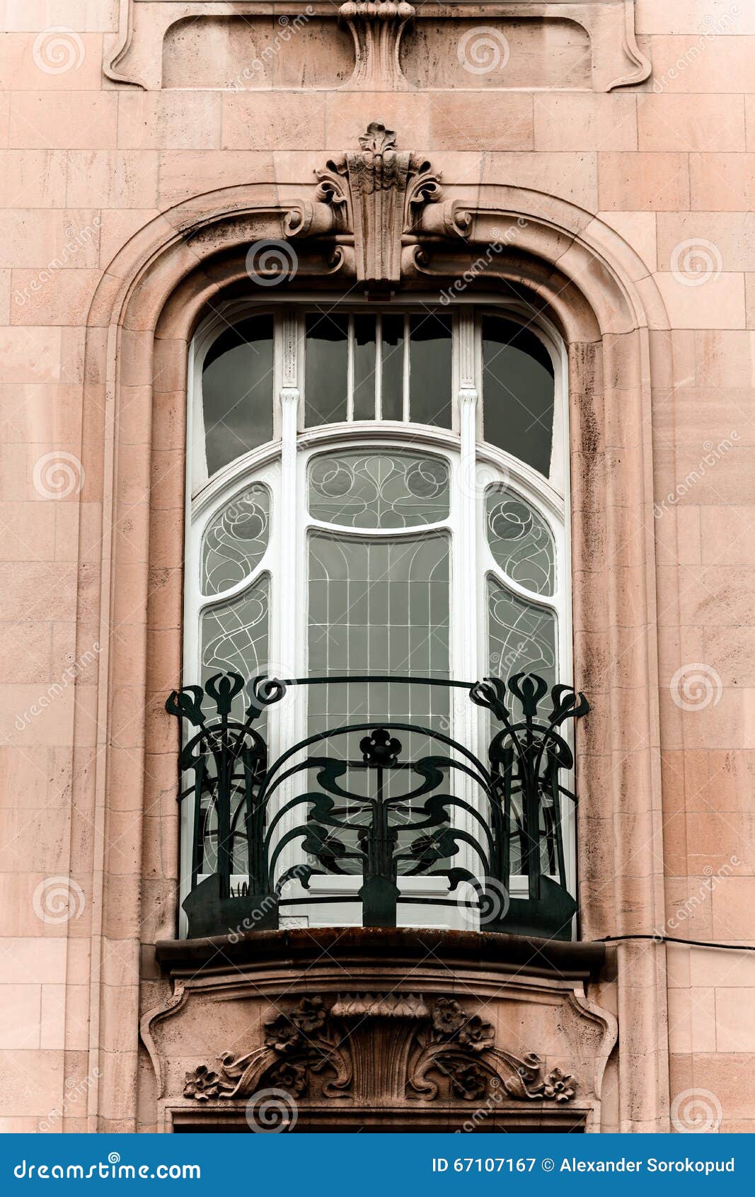 Beautiful Modern Architectural Style Windows Stock Image - Image of ...
