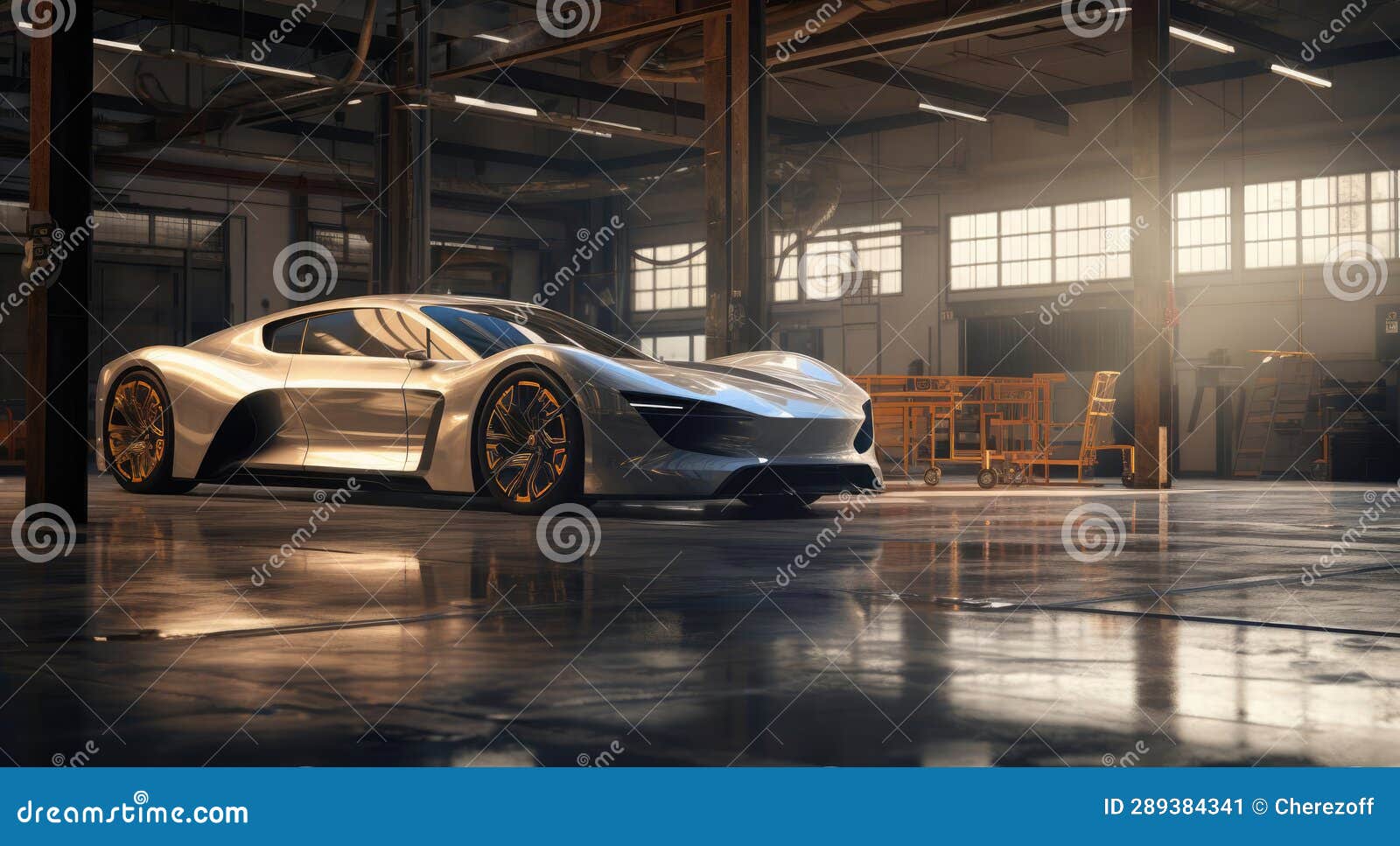 Beautiful Modern Car in the Interior Stock Image - Image of sale, clean ...