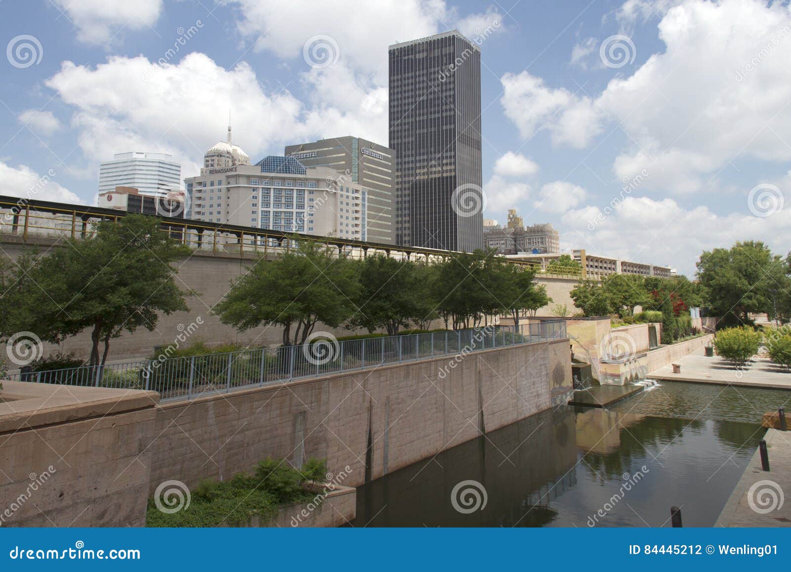 Beautiful Modern City Oklahoma USA Editorial Photography - Image of ...