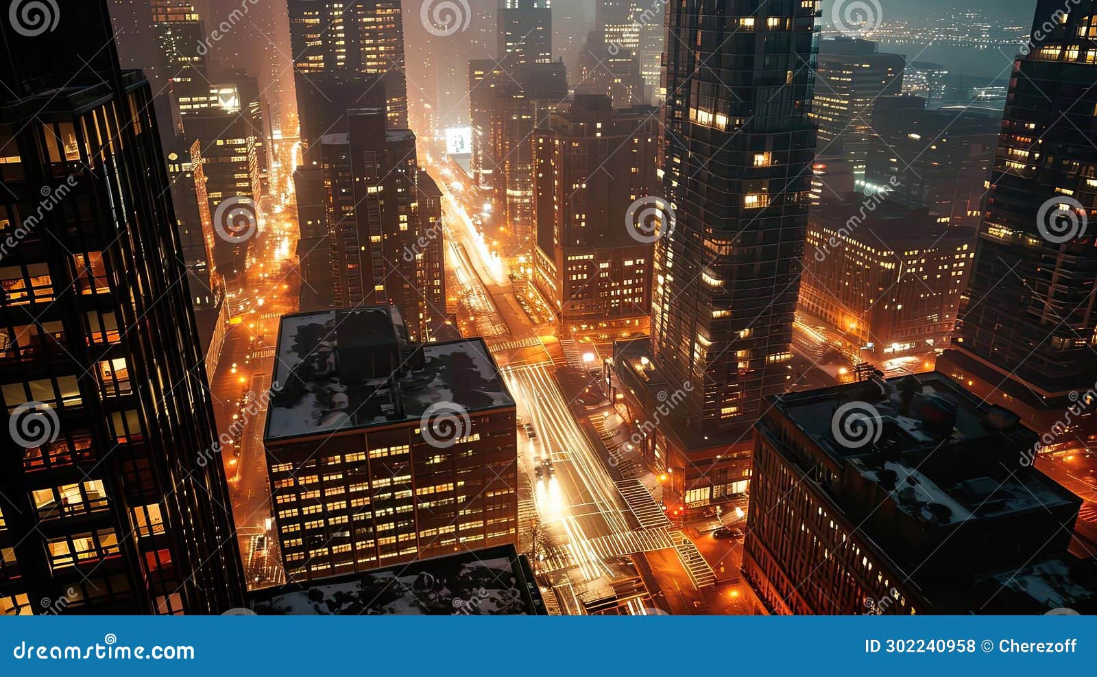 Beautiful modern city stock photo. Image of park, landscape - 302240958