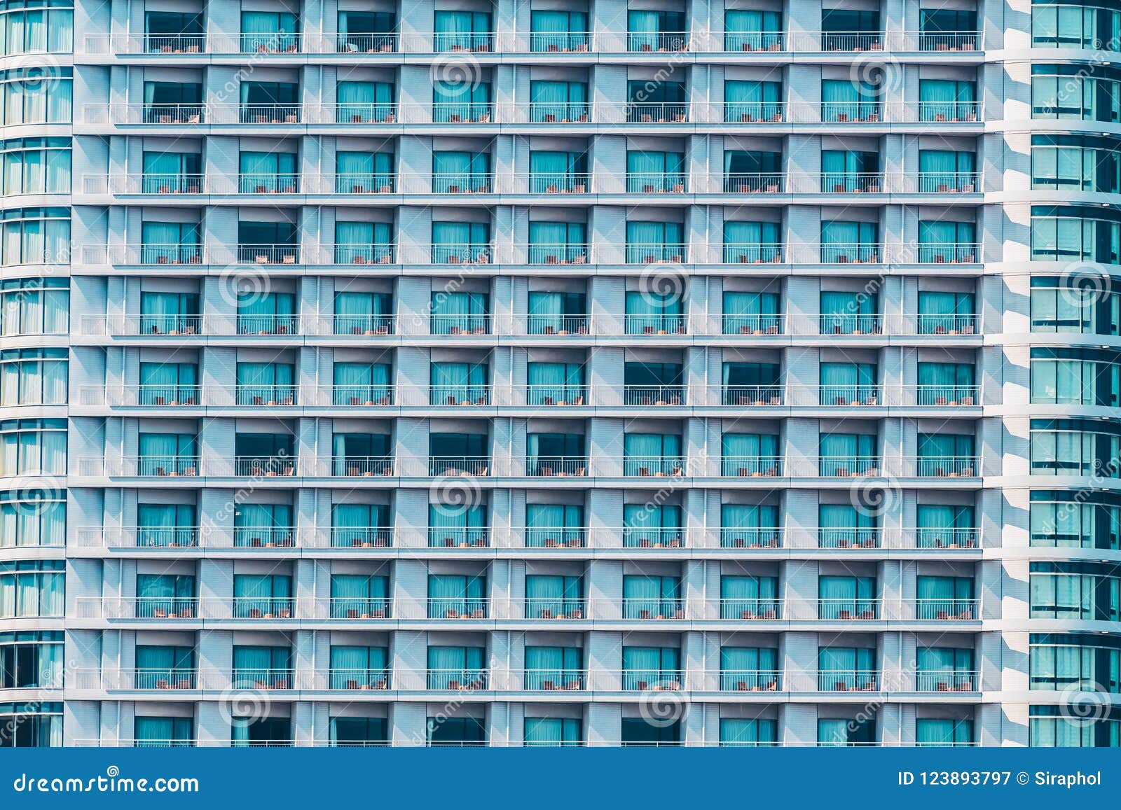 Beautiful Exterior Building with Glass Window Pattern Textures Stock ...