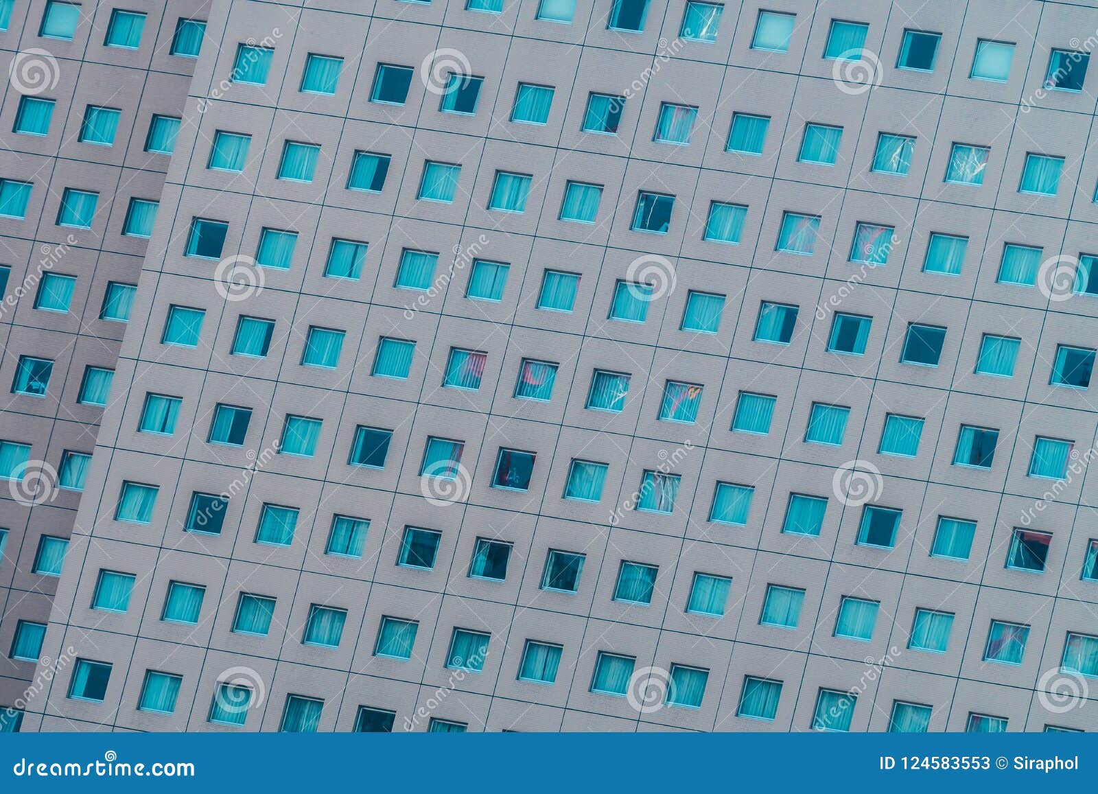 Beautiful Exterior Building with Glass Window Pattern Textures Stock ...