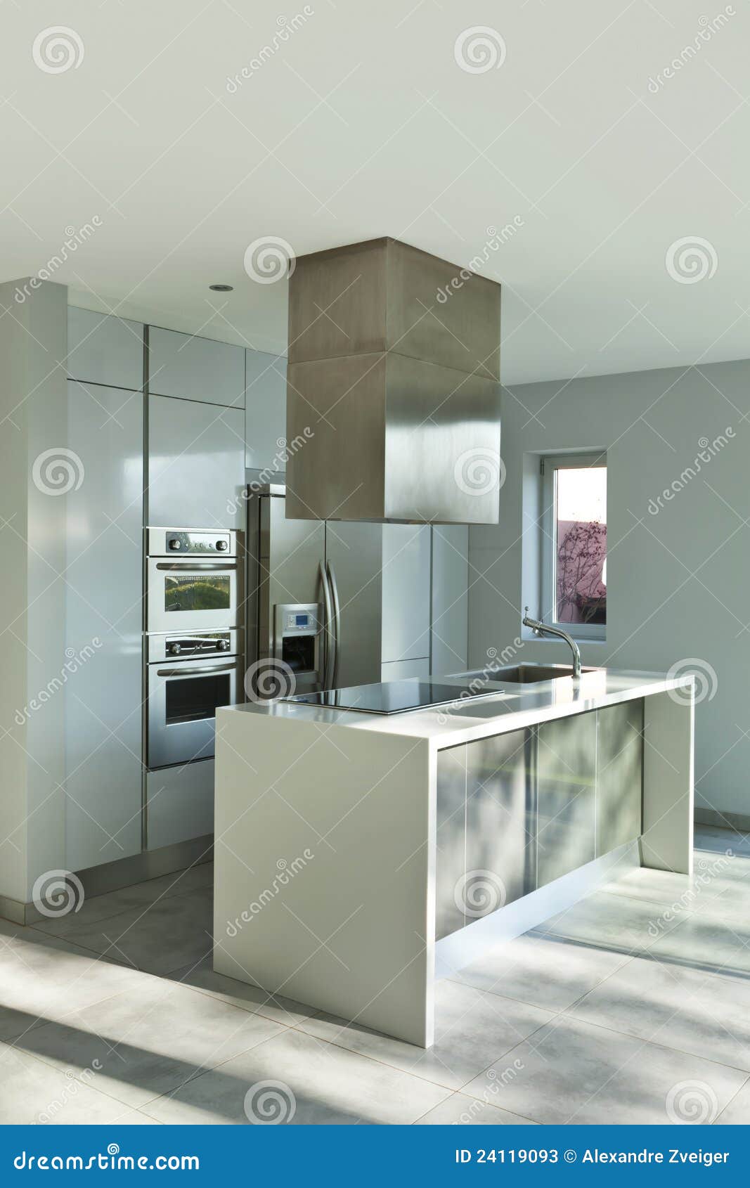 Beautiful Modern House, Interior Stock Image - Image of architecture ...