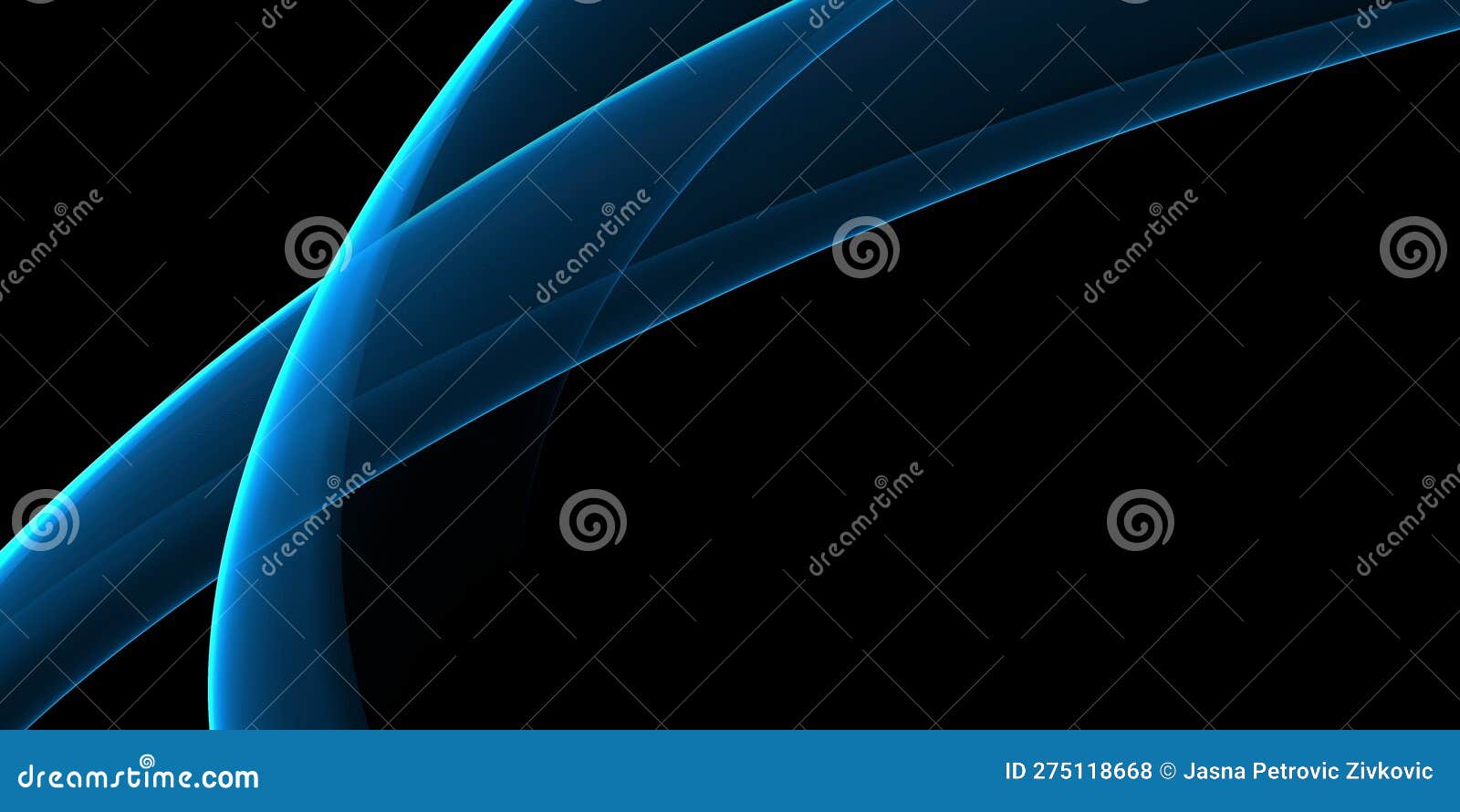 Modern Light Blue Wave Background Stock Illustration - Illustration of ...