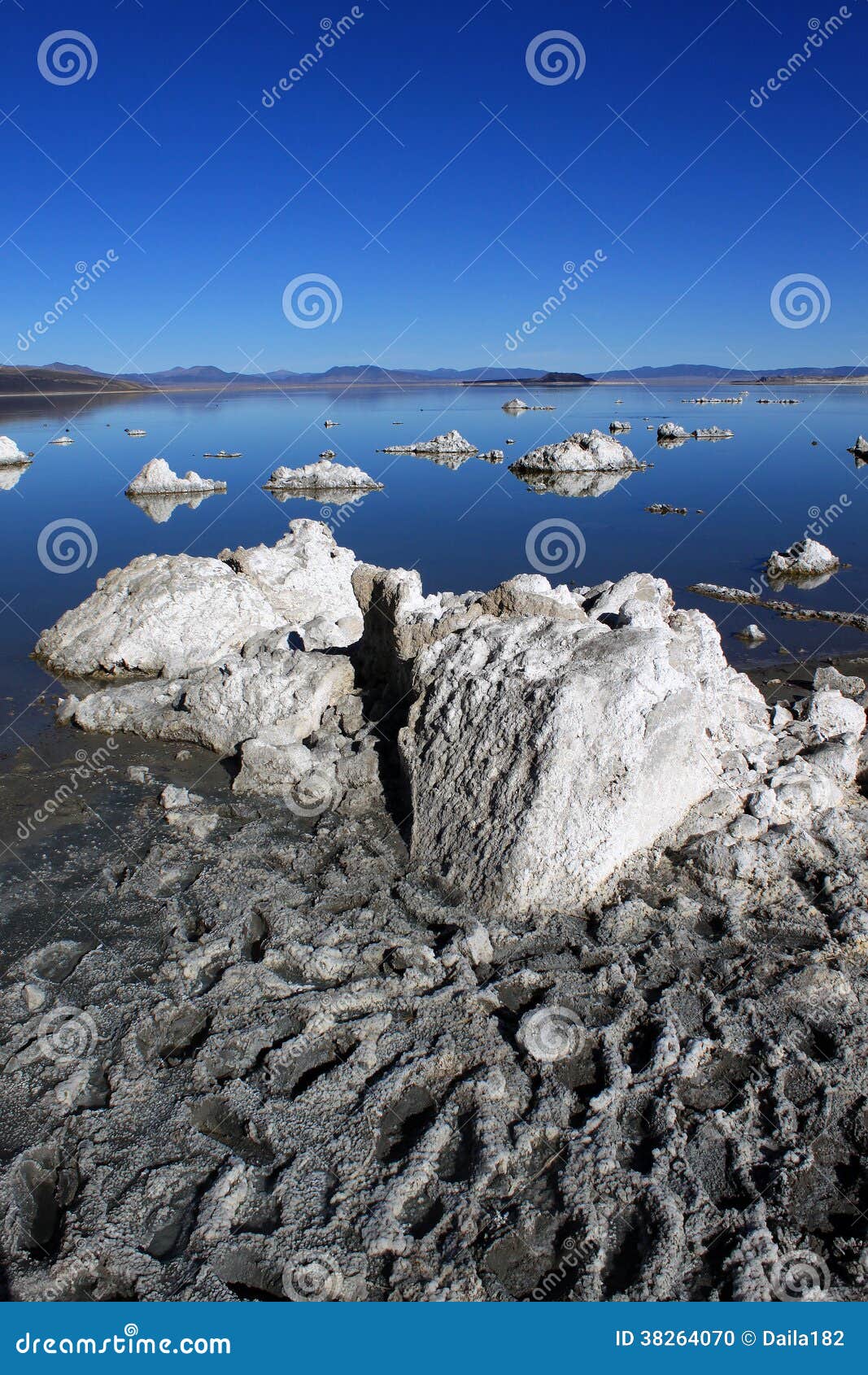 Beautiful Mono Lake Landscape Stock Photo - Image of pure, traveling ...