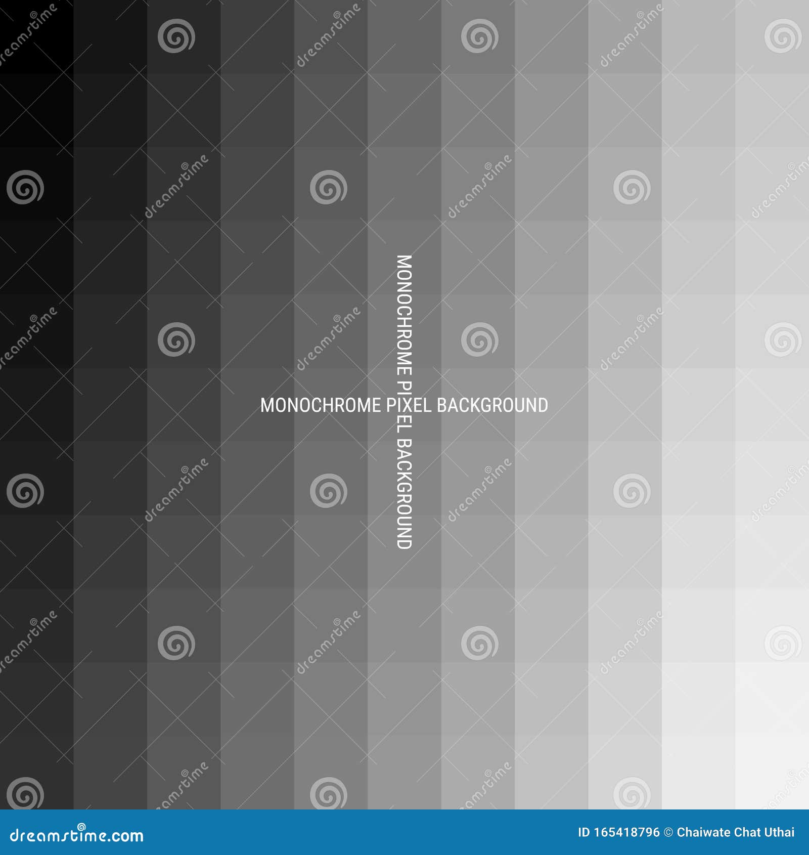Beautiful Monochrome Pixel Background Vector Stock Vector ...