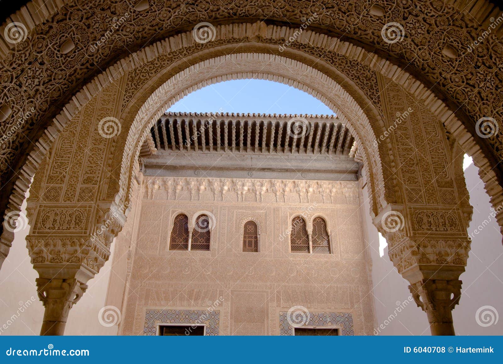 Beautiful Moorish Architecture Stock Photo | CartoonDealer.com #55675320