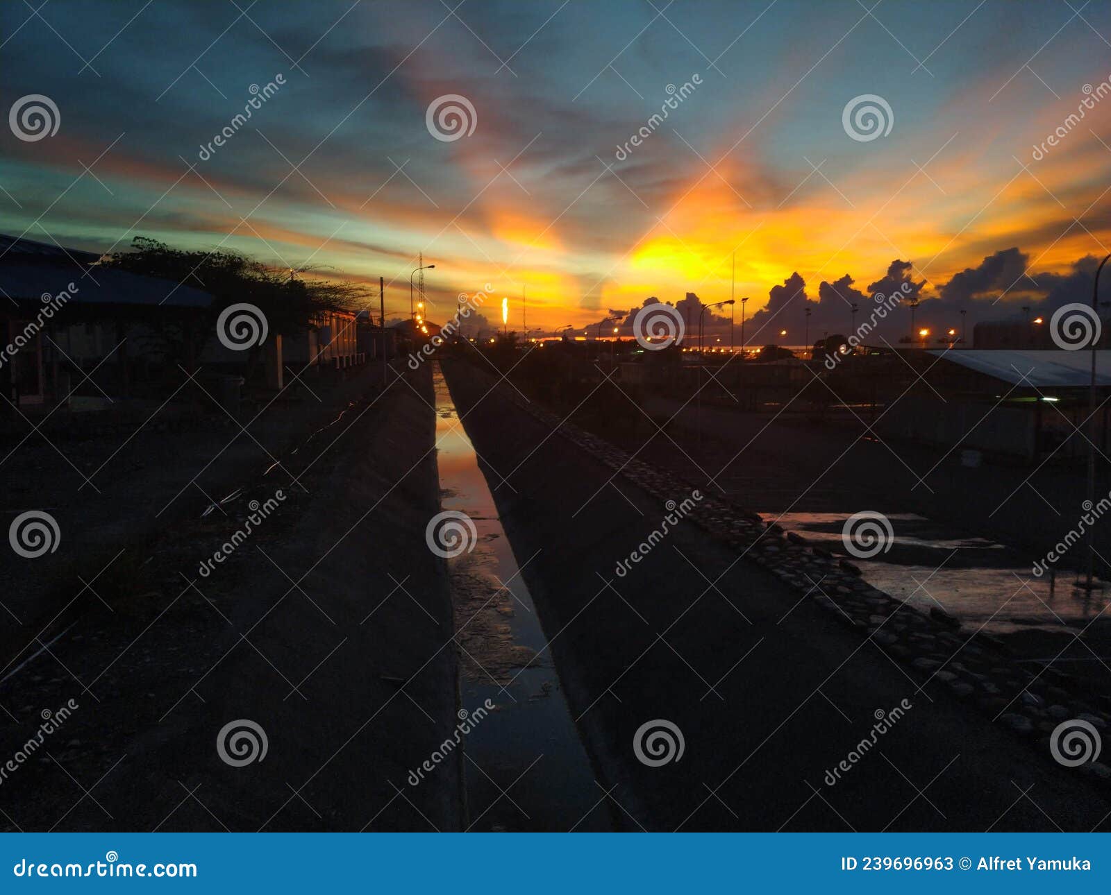 A Beautiful Morning Sky View Stock Image - Image of view, gorgeous ...