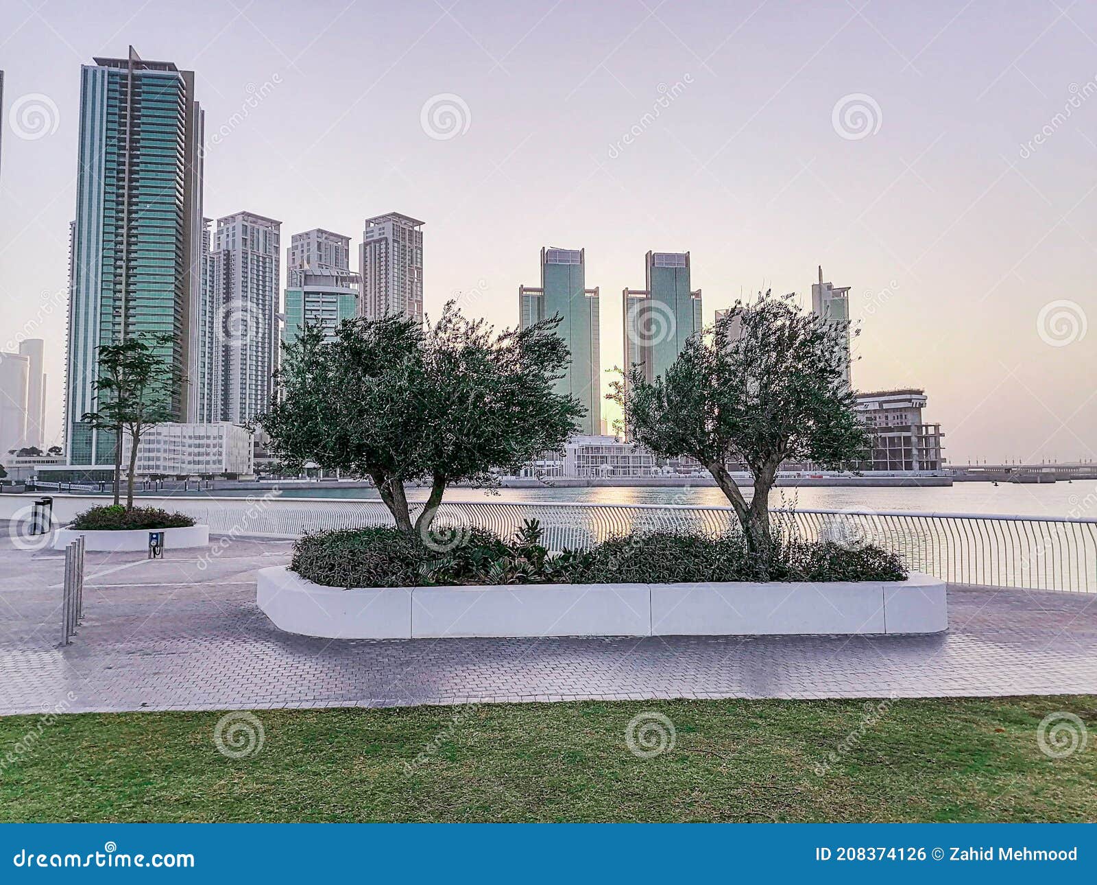 Beautiful Morning View Building and Trees Editorial Photo - Image of ...