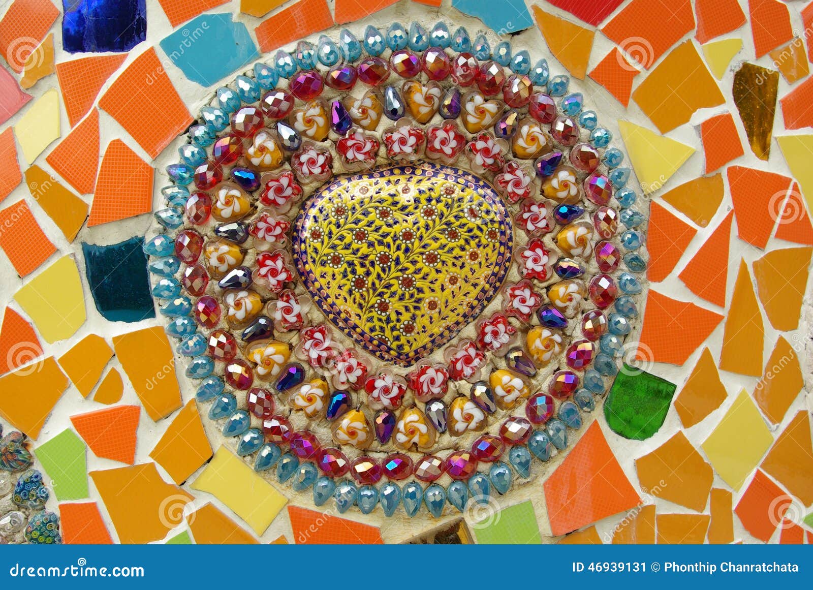 Beautiful Mosaic Art stock image. Image of floor, classical - 46939131