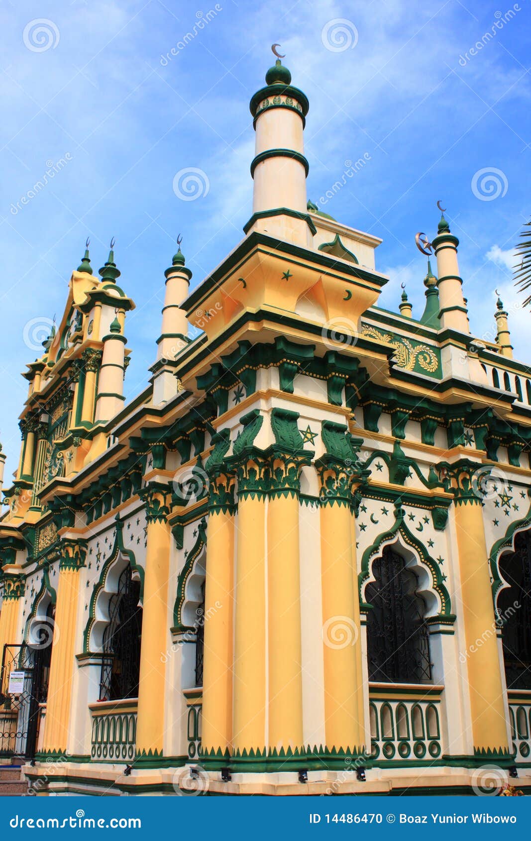 Beautiful Mosque stock photo. Image of artistic, gold - 14486470