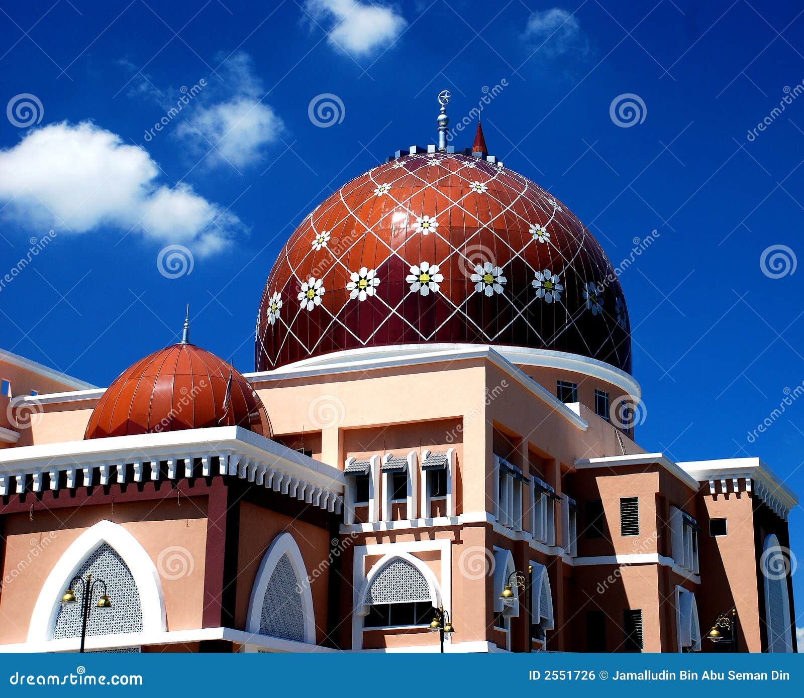 Beautiful mosque stock photo. Image of wallpaper, islamic - 2551726