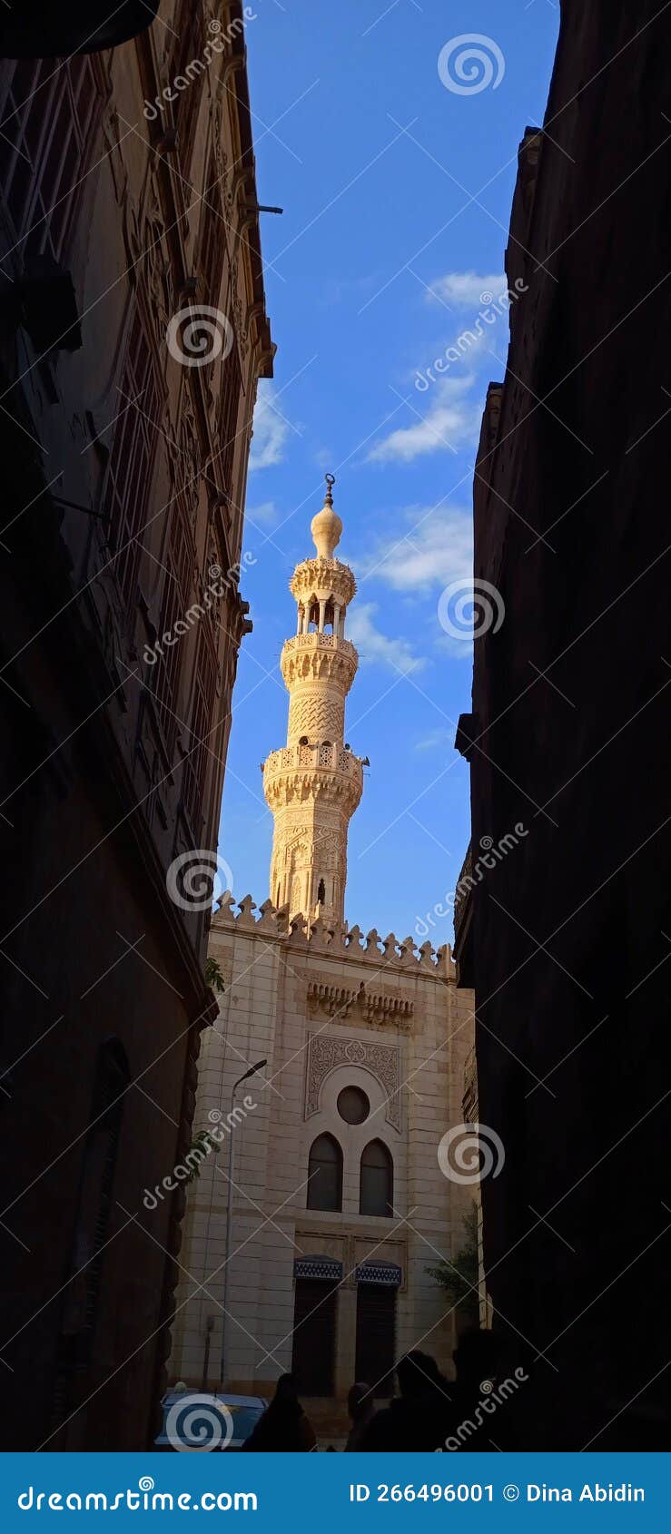 Beautiful Mosque Imam Syafi& X27;i in Egypt Stock Image - Image of ...