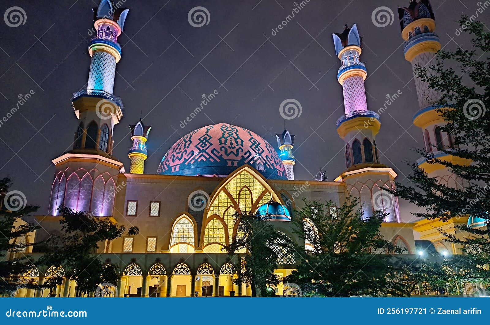 Islamic center mosque stock image. Image of mosque, tourism - 256197721