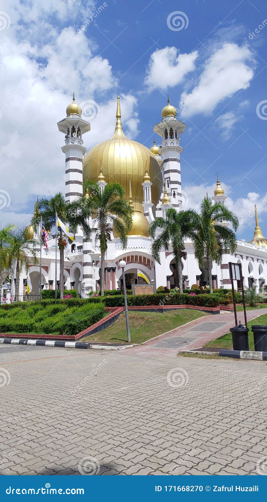Beautiful Mosque in Malaysia Stock Photo - Image of mosque, beautiful ...
