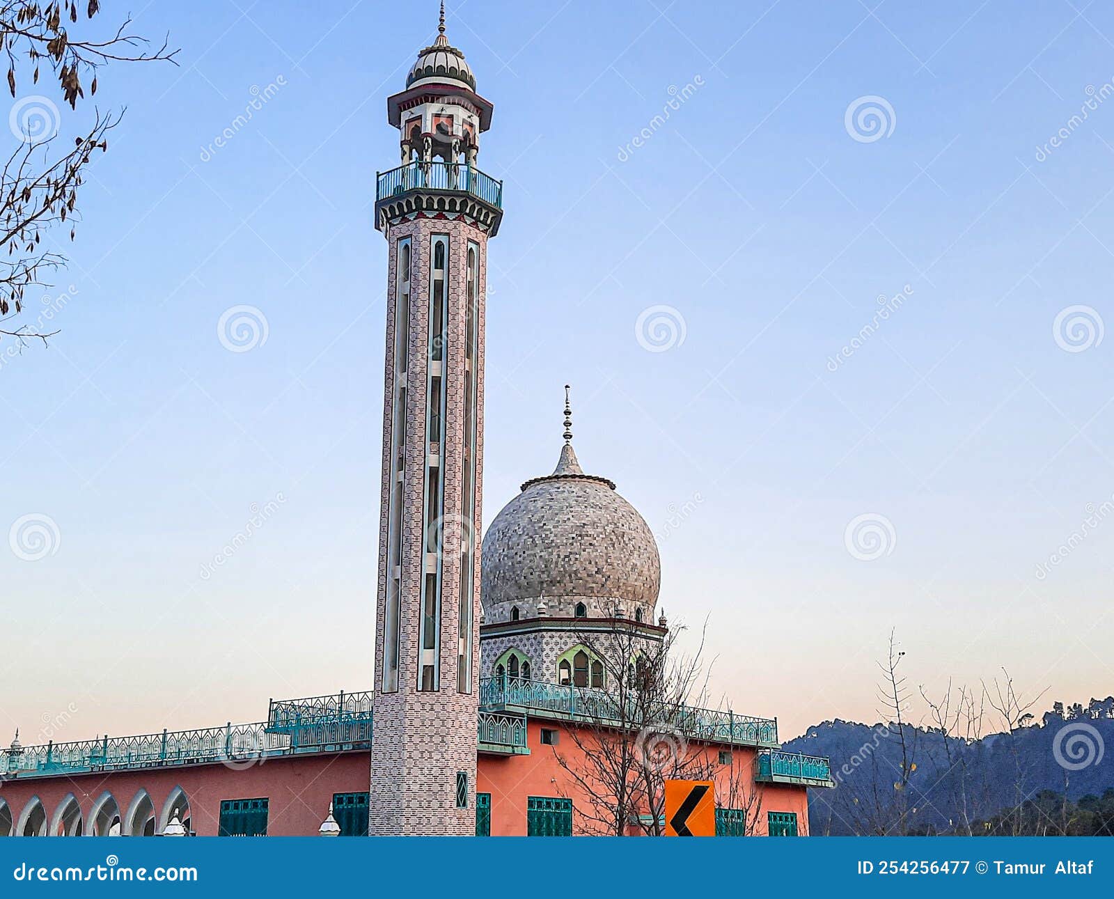 Beautiful Mosque Sehnsa Road Kotli AJK Stock Image - Image of kotli ...