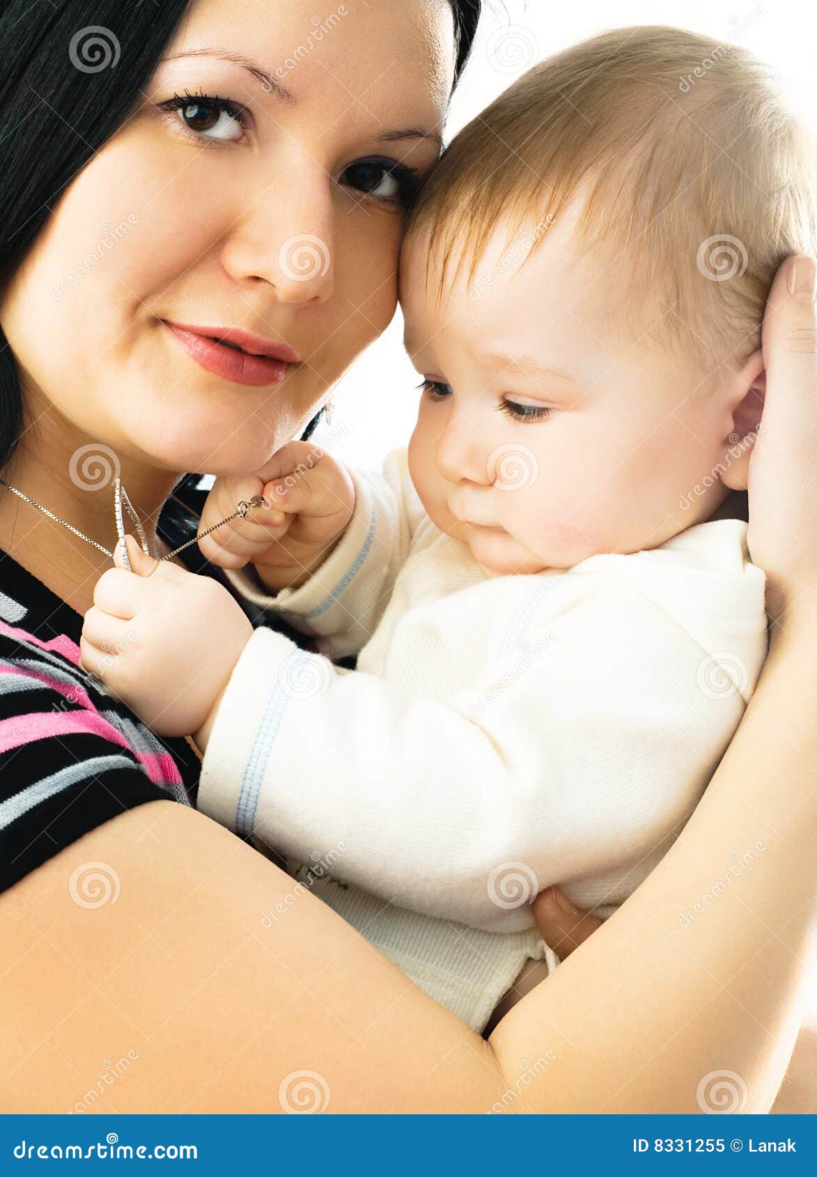 Beautiful mother and baby stock image. Image of motherhood - 8331255