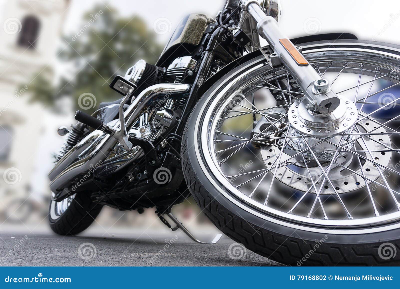 Beautiful motorcycle editorial photography. Image of vehicle - 79168802