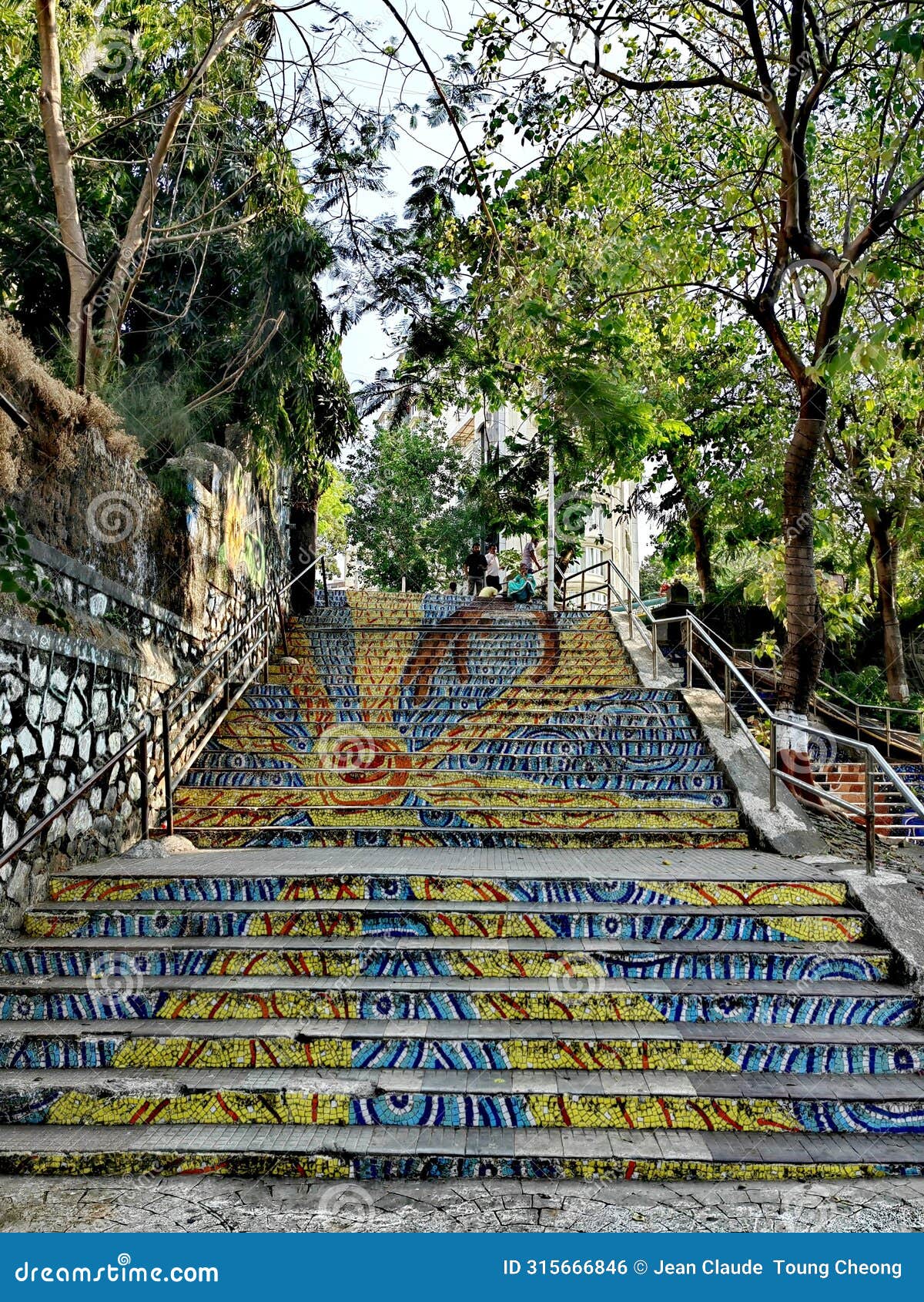 Beautiful Mount Mary Steps Bandra Mumbai. Editorial Photo - Image of ...