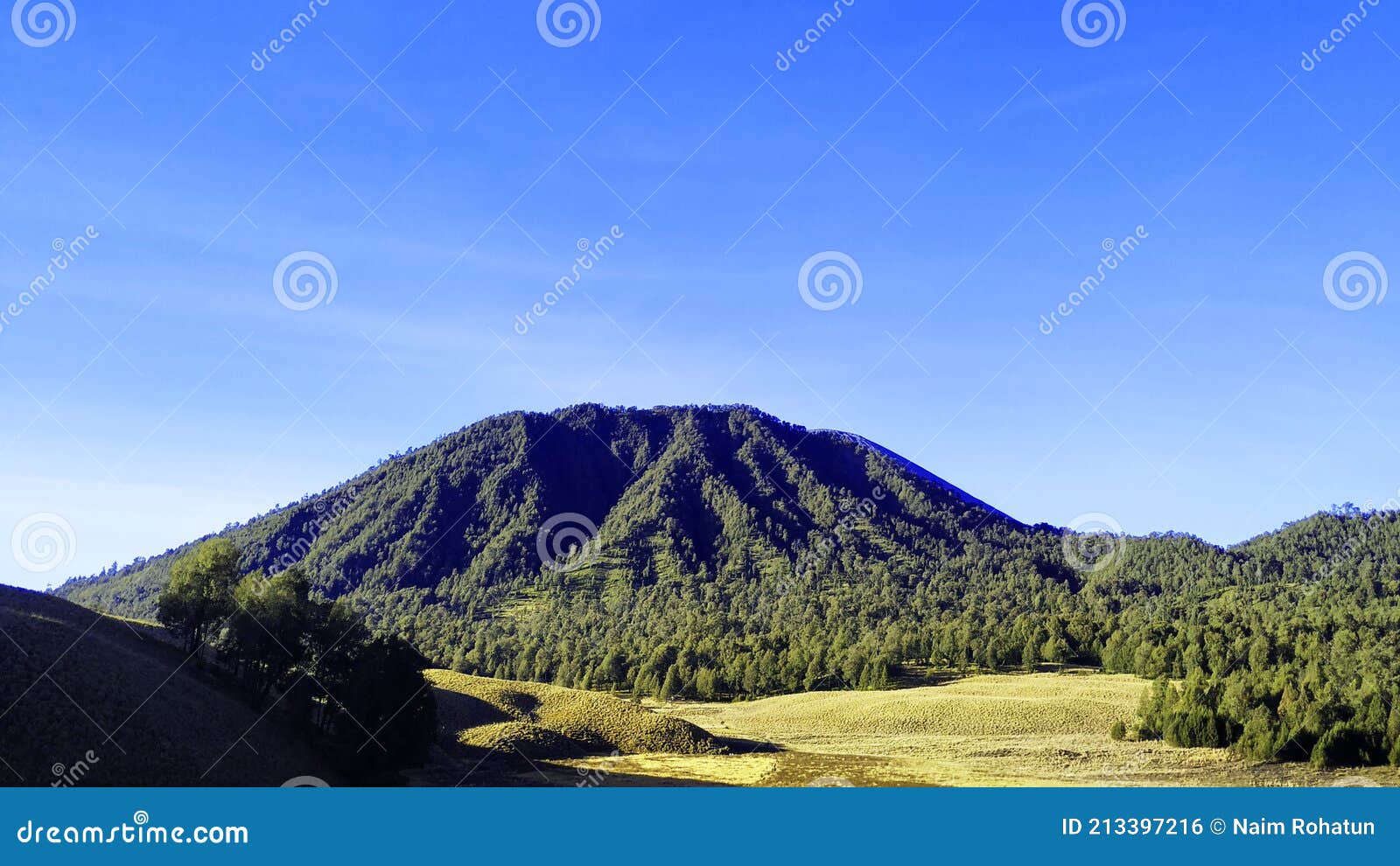Beautiful Mountain with Clear Sky Stock Photo - Image of indonesia ...