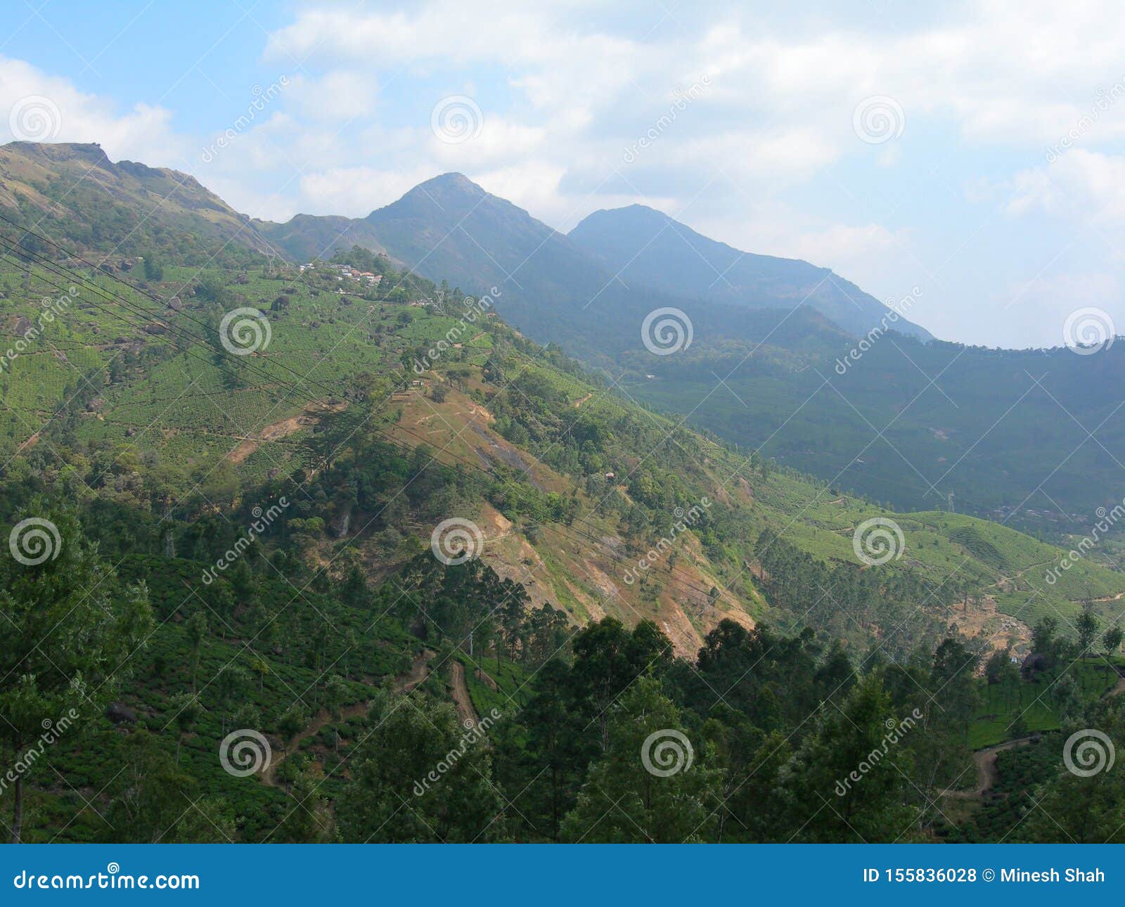 Beautiful Mountain Landscape at Munnar Stock Photo - Image of munnar ...