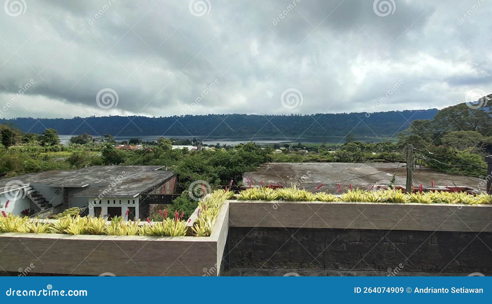 Beautiful Mountain View in Bedugul, Bali, Indonesia Stock Image - Image ...