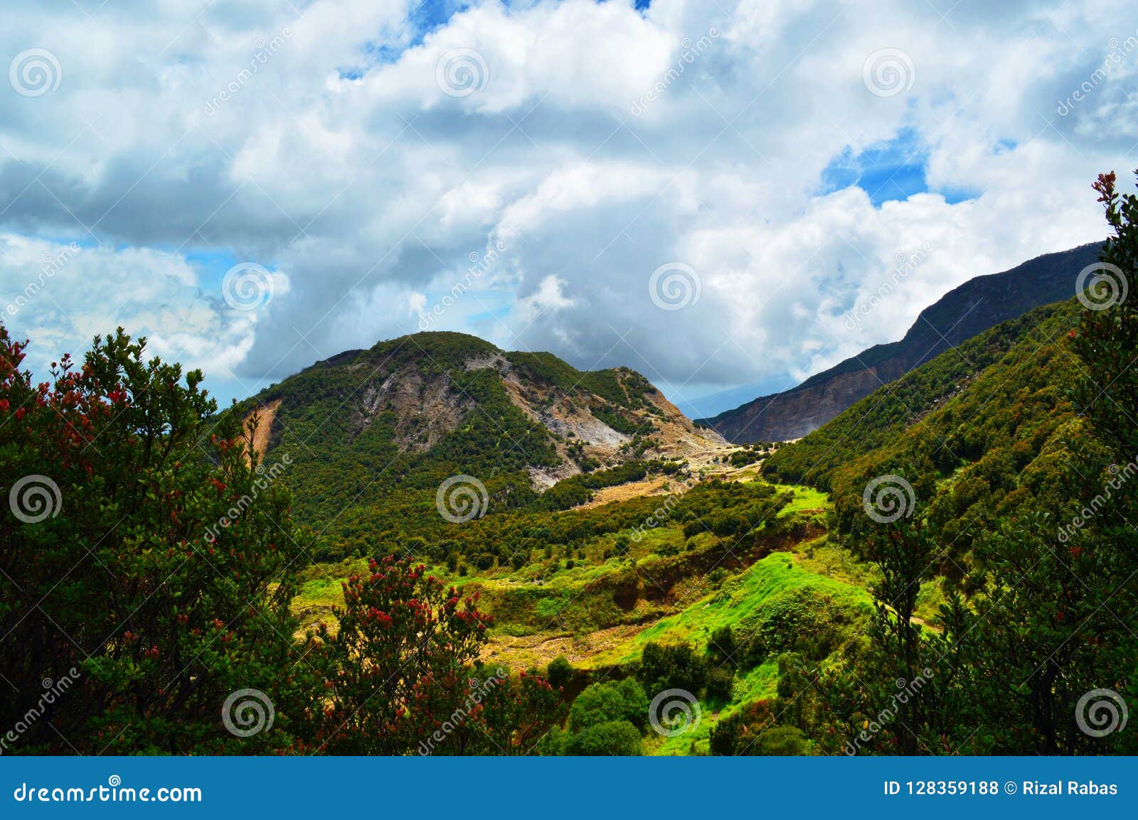 Beautiful mountain views stock photo. Image of evening - 128359188