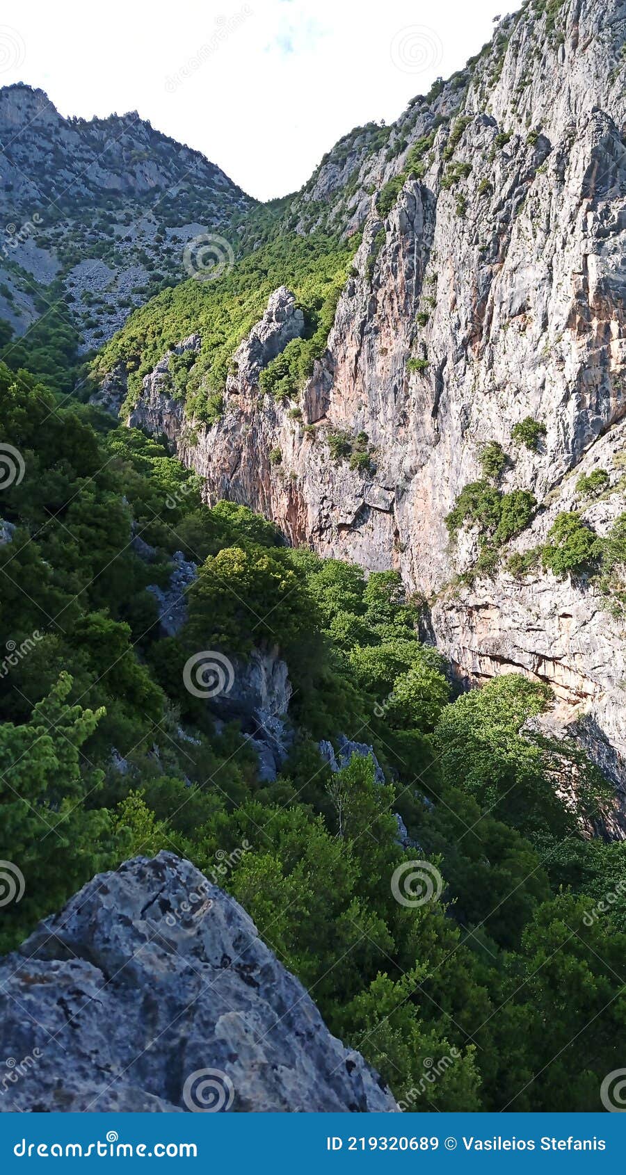 A Beautiful Mountains of Pindos Stock Image - Image of beautiful ...