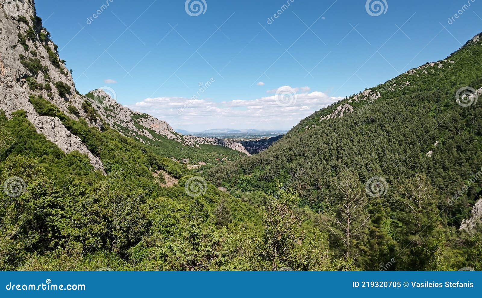 A Beautiful Mountains of Pindos Stock Image - Image of nature, terrain ...