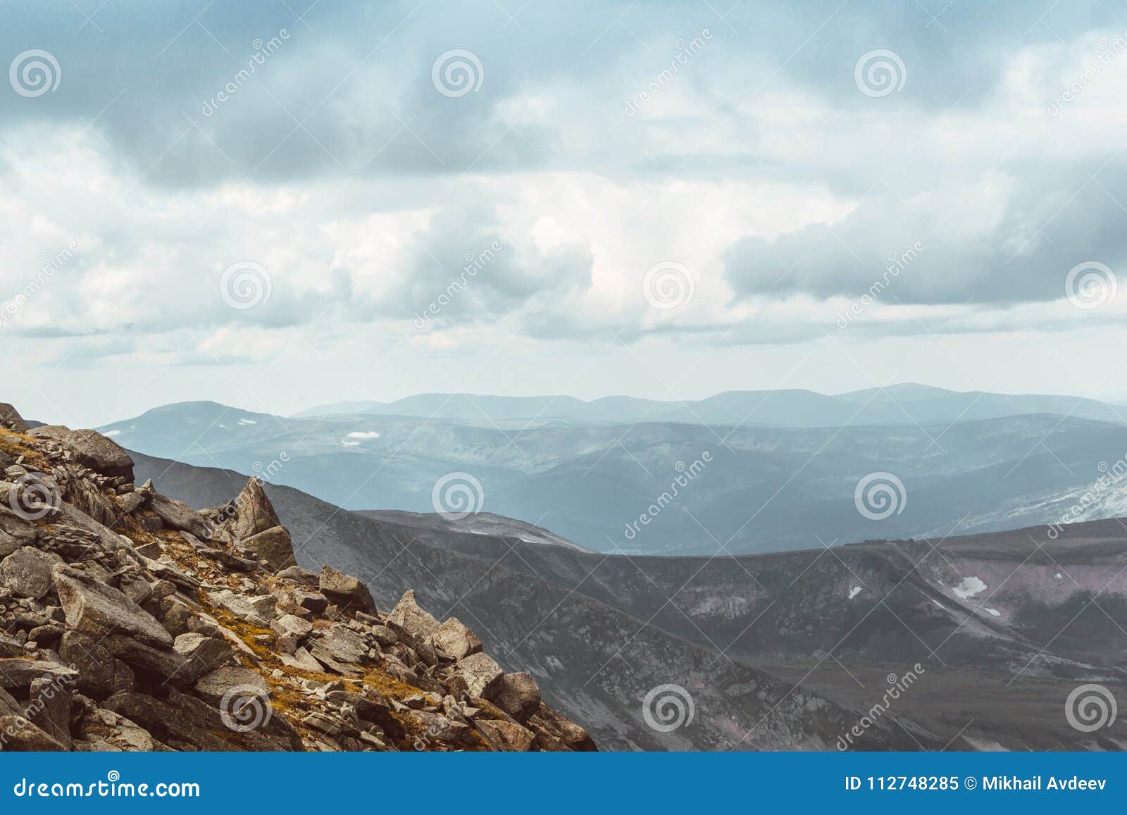 Beautiful Mountains and Rocks in the Sky Stock Image - Image of stone ...
